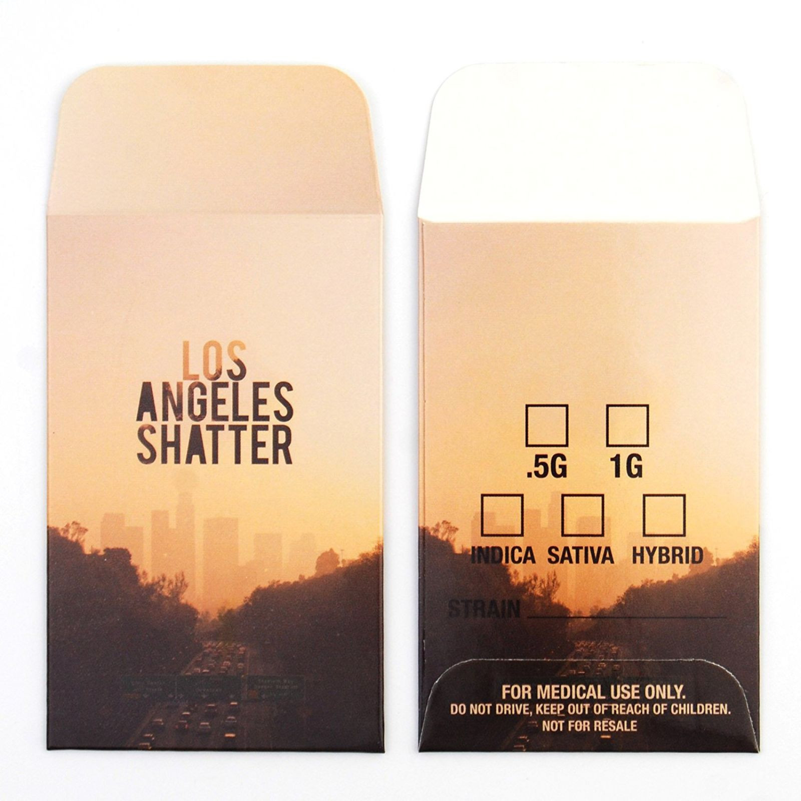 Shatter Labels: 25 Los Angeles LA Collective Supply Shatter Labels ...