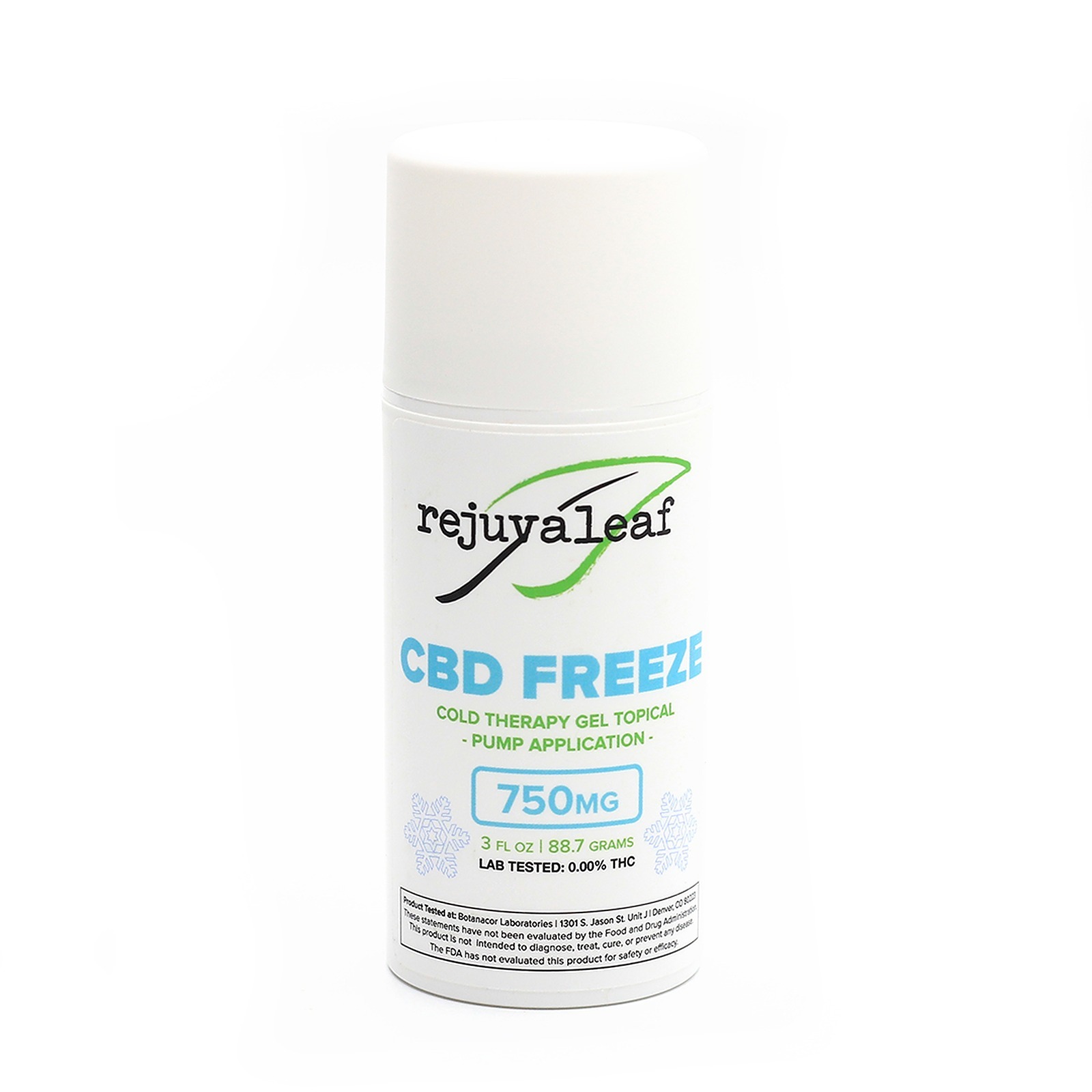 Rejuvaleaf: CBD Freeze (750MG) | Leafly