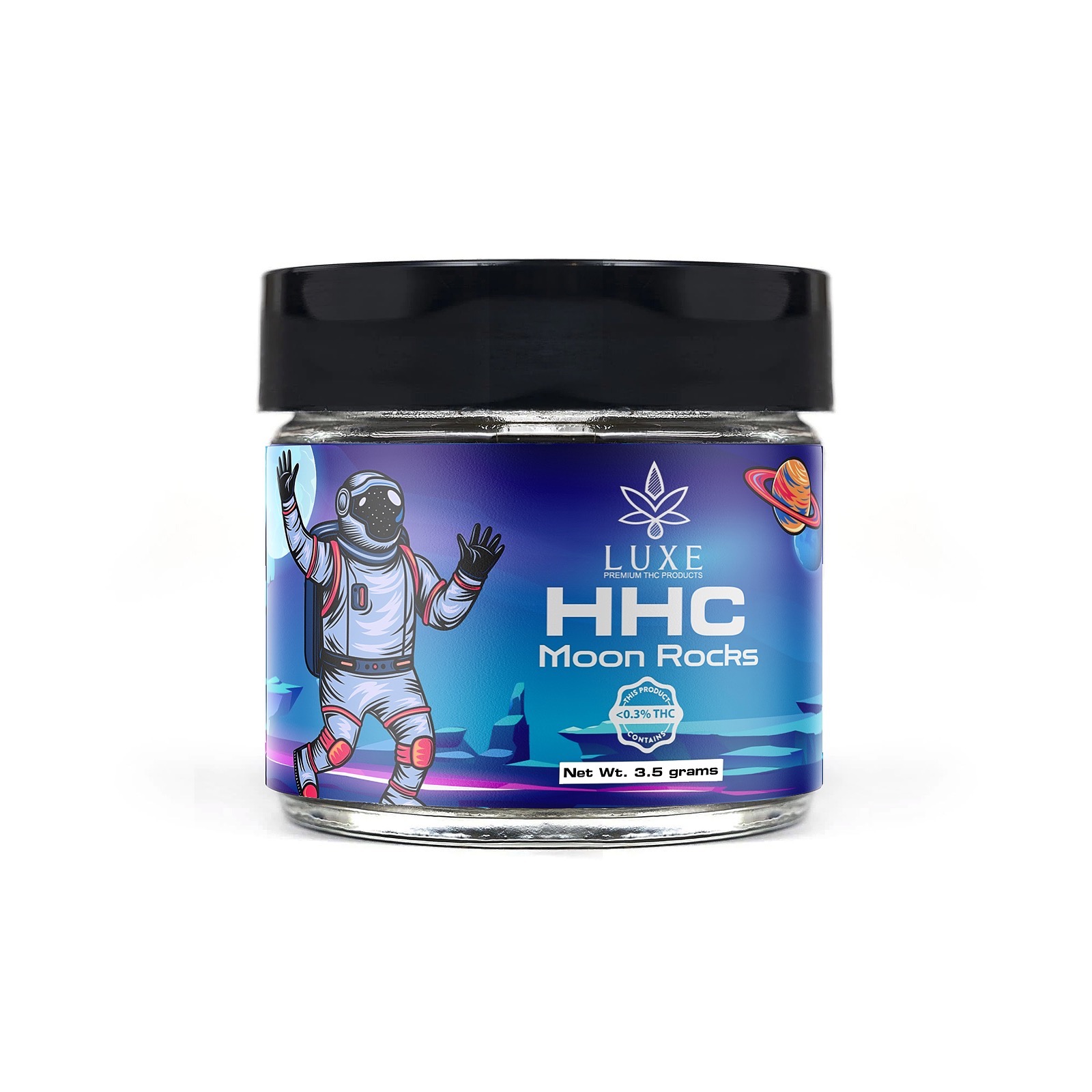 Luxe THC: HHC Moon Rocks | Leafly