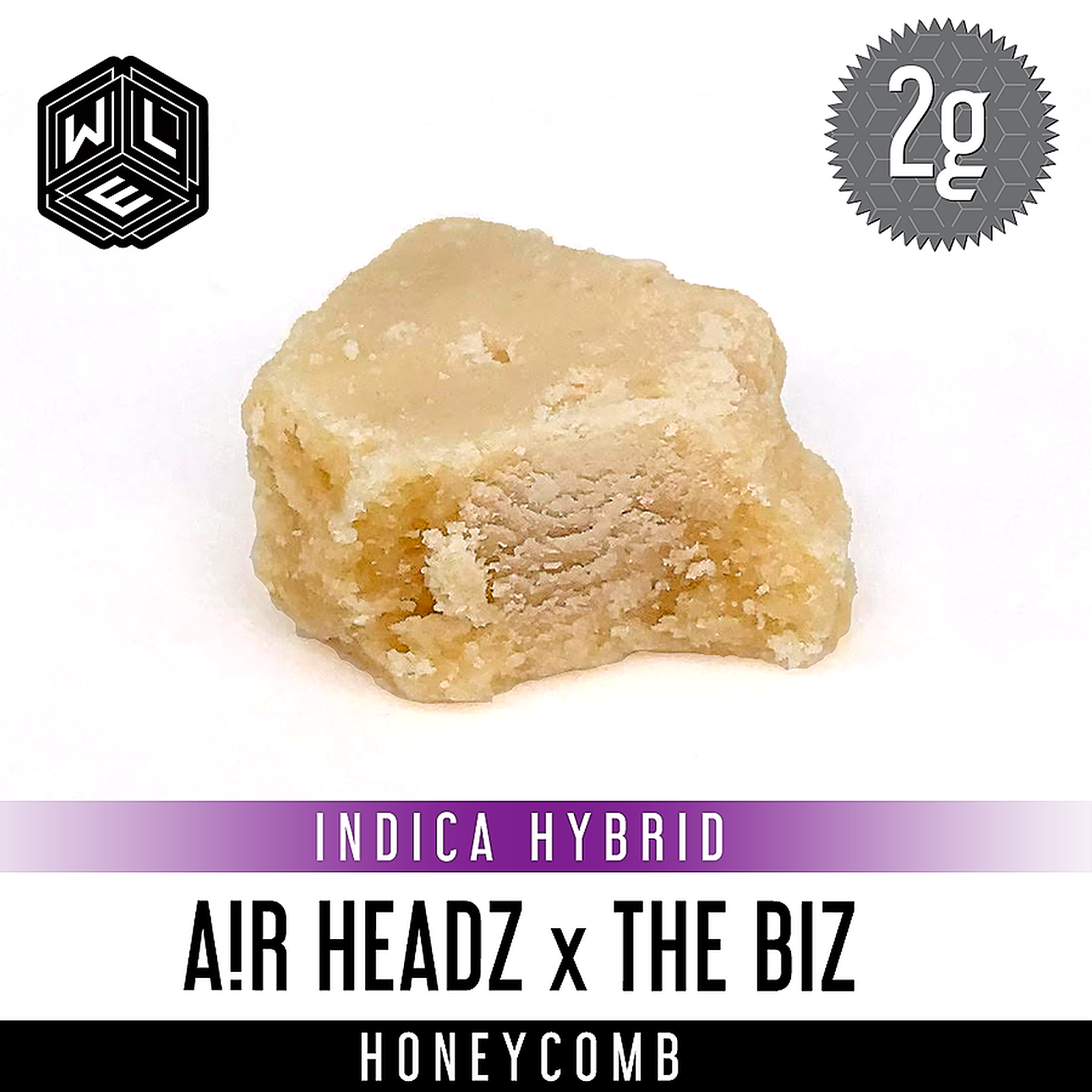White Label Extracts: Air Headz x The Biz Honeycomb 2 Gram | Leafly