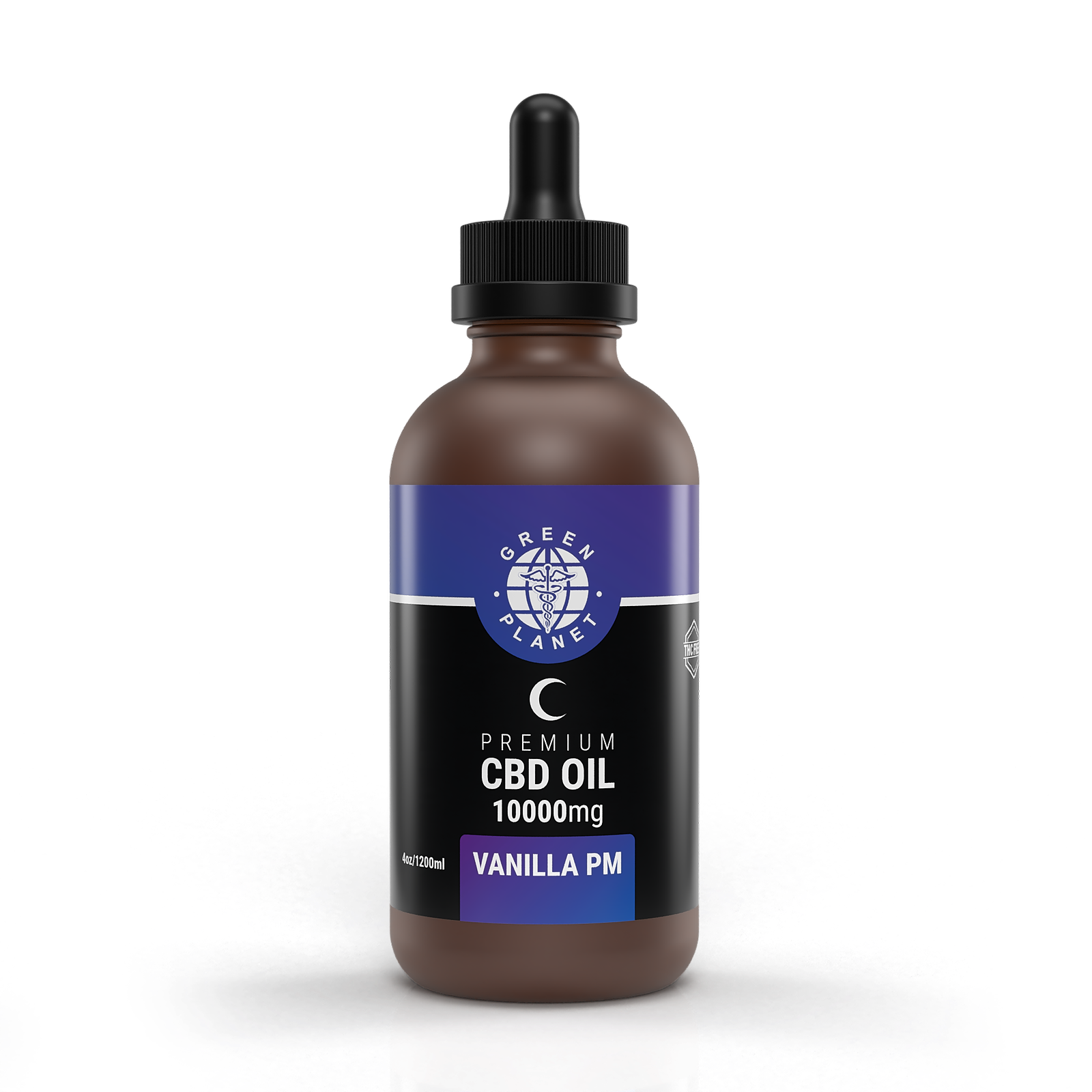 Green Planet CBD: Vanilla PM Night Time Tincture 10,000MG | Leafly