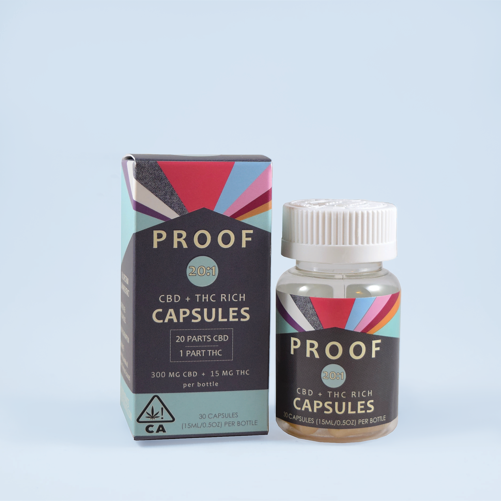Proof: 20:1 HIGH CBD CAPSULES (30ct) | Leafly