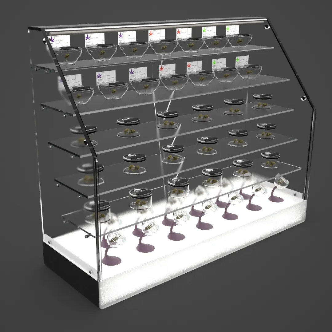 Bud Bar Displays®: ‘Ashes’ Showcase Insert™ | Leafly