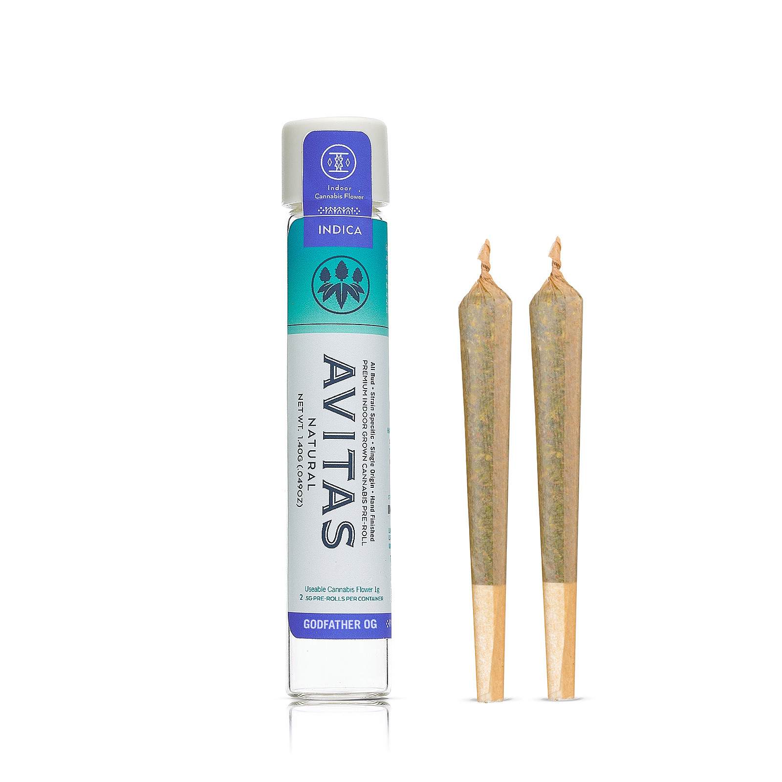Avitas: Godfather OG 2pk Pre-Roll 1g | Leafly