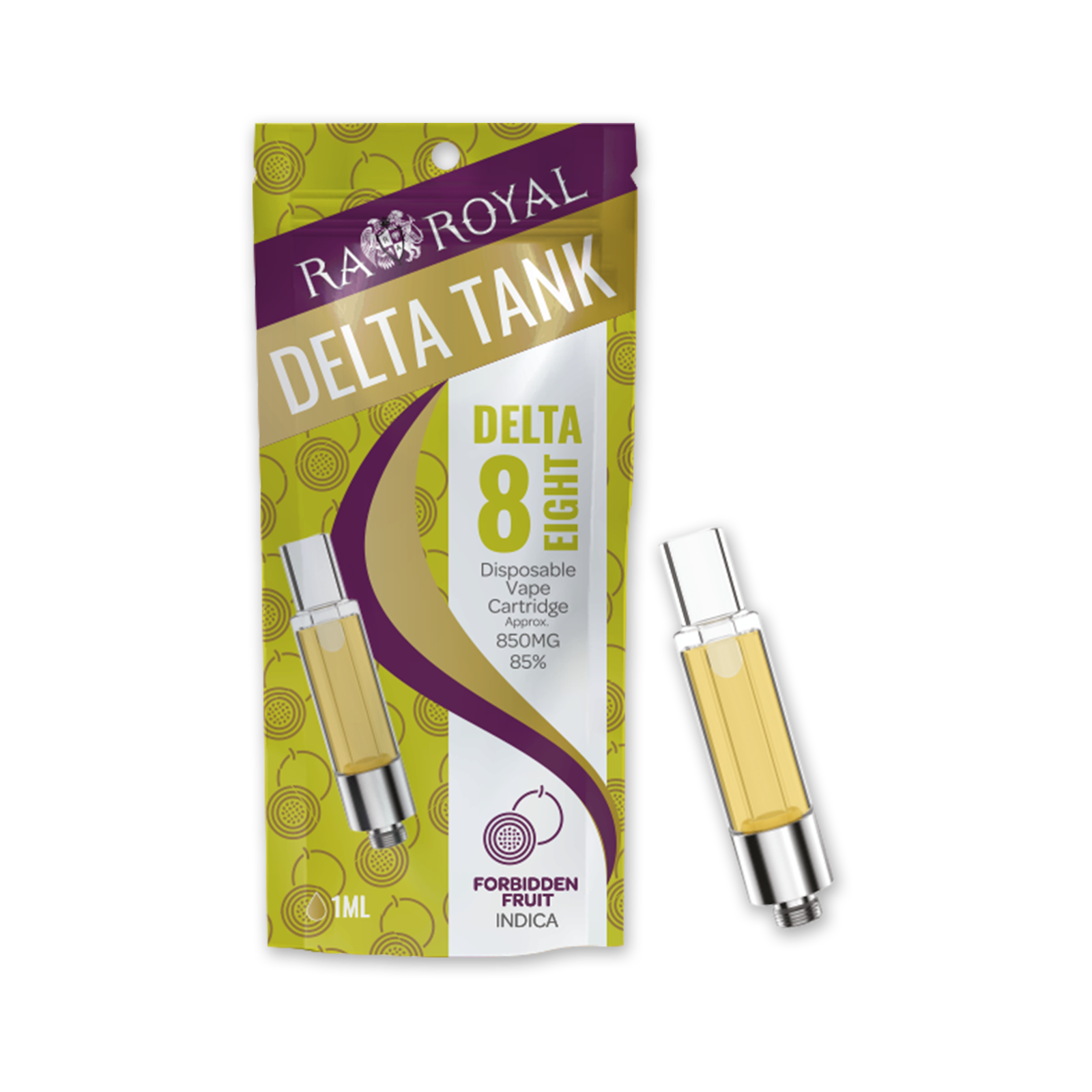 Ra Royal R A Royal Delta 8 Vape Tank Forbidden Fruit Indica Leafly