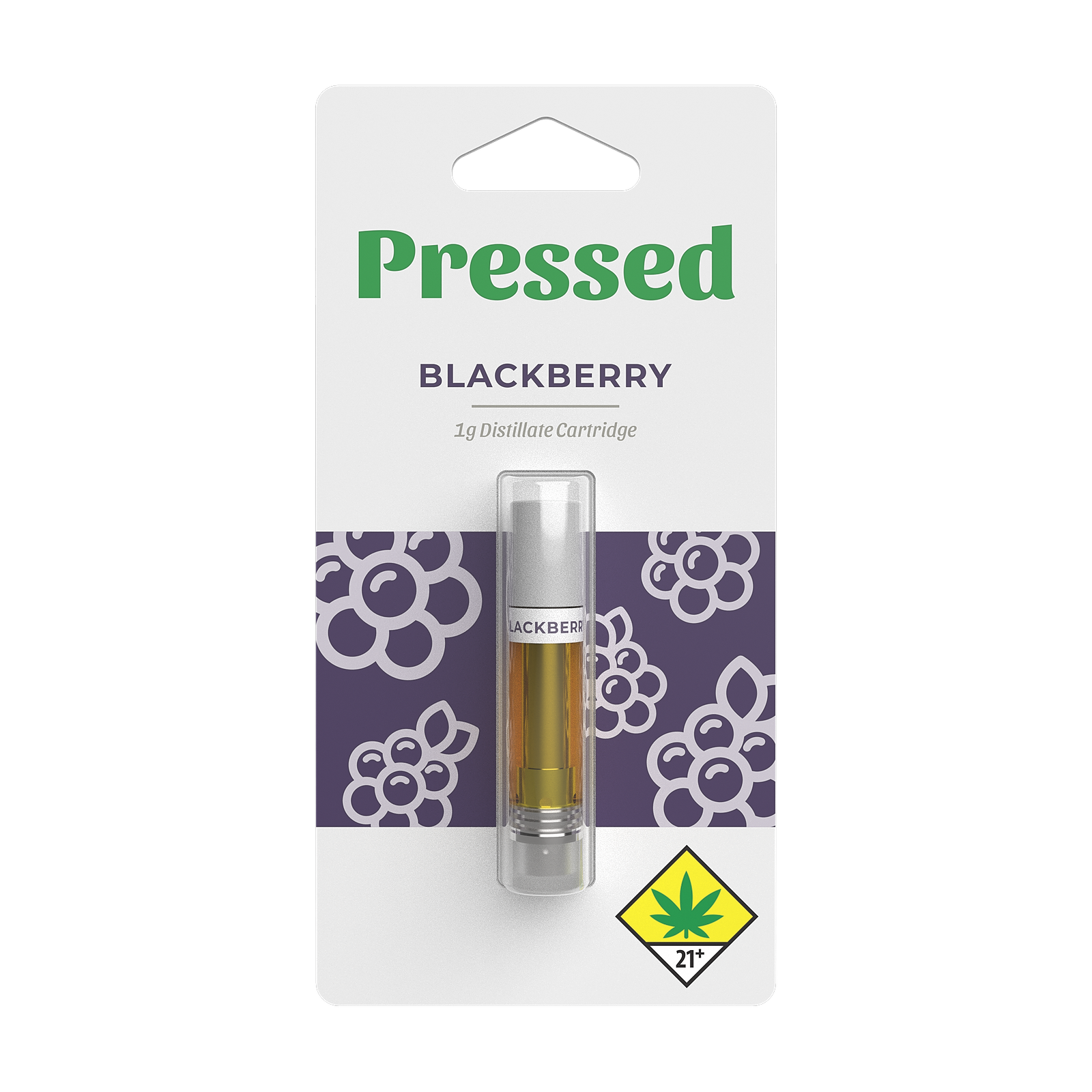Pressed Blackberry Distillate Cartridge Leafly