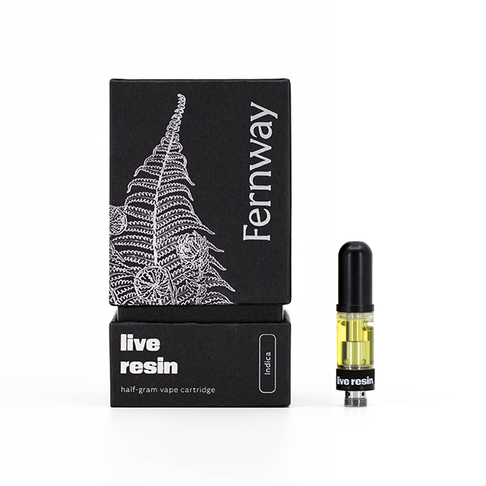 Fernway: Fernway Live Resin - Black Triangle 0.5g Vape Cartridge (I ...
