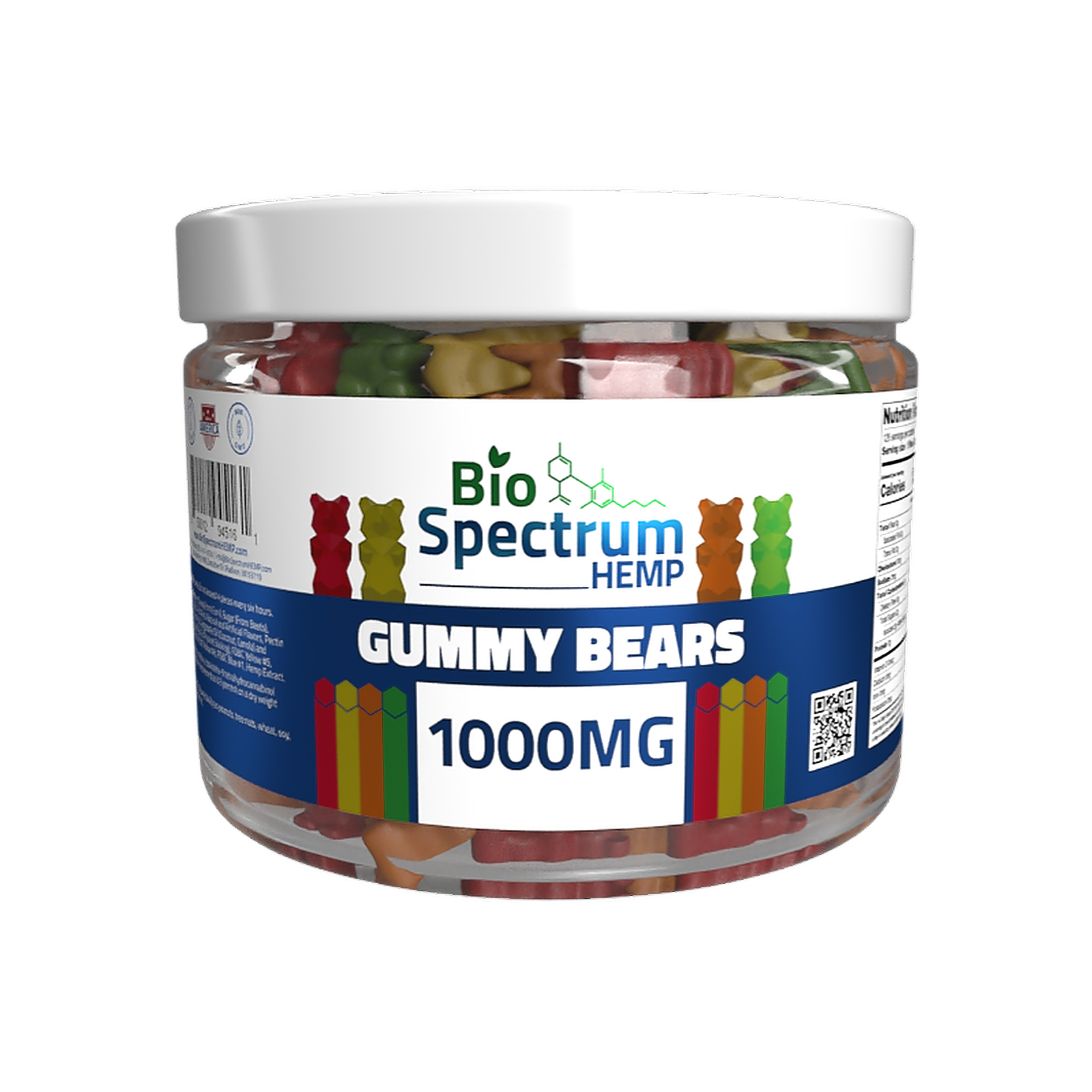 BioSpectrum Hemp: Biospectrum Hemp-Gummy Bears-1000mg | Leafly