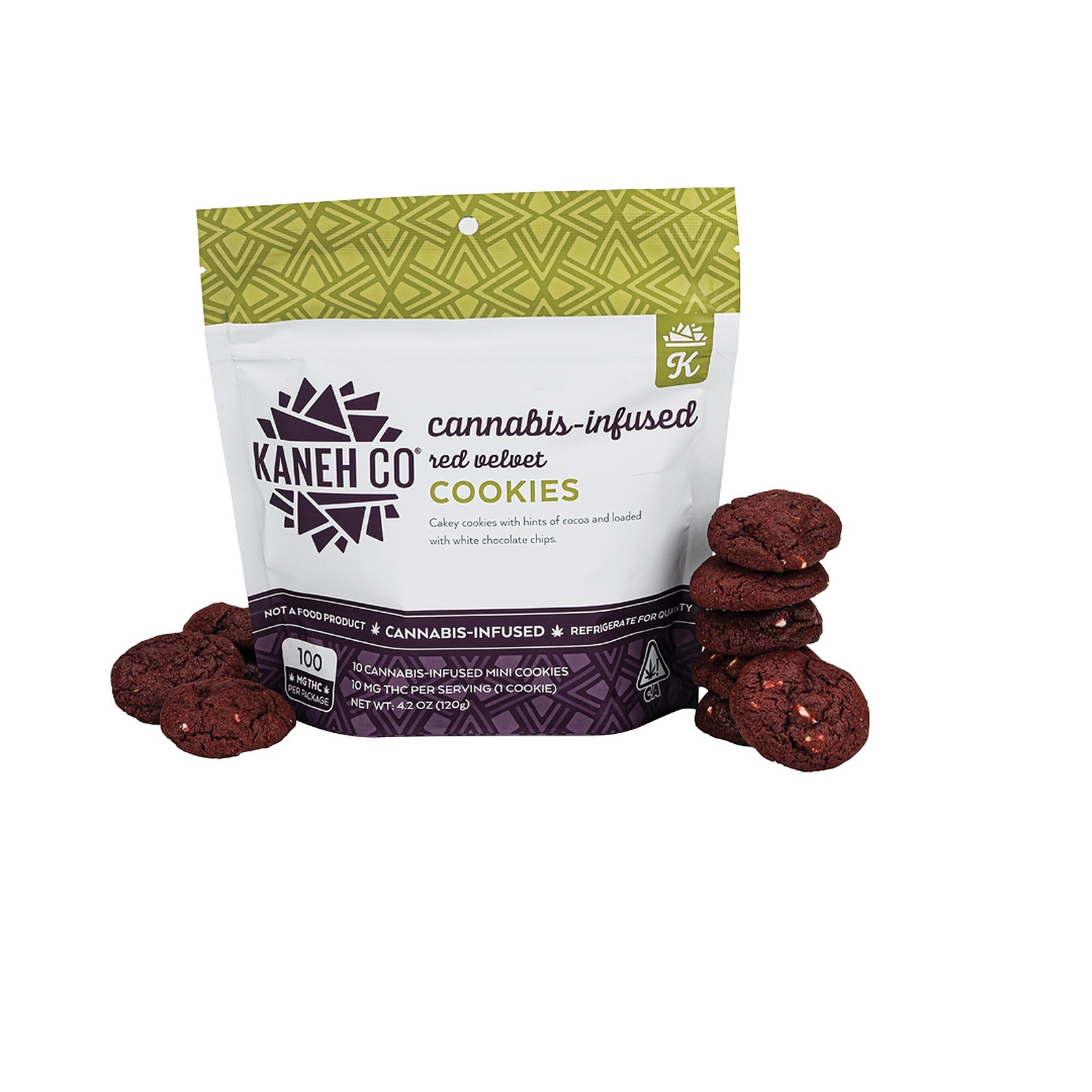 Kaneh Co.: Red Velvet Cookies [10pk] (100mg THC) | Leafly