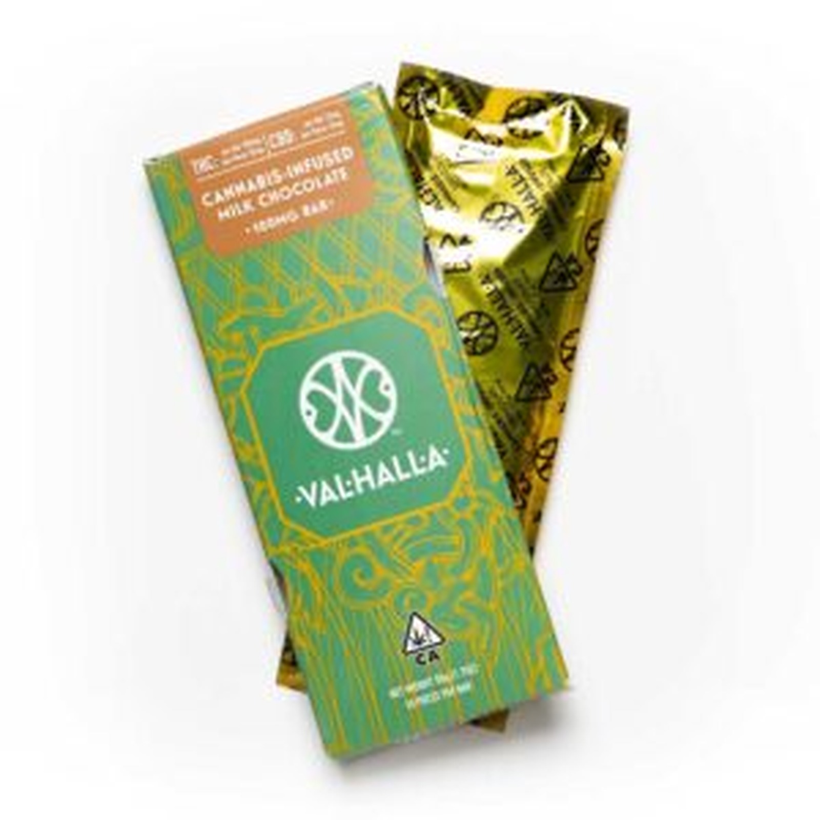 Valhalla Confections: Milk Chocolate Bar 100mg | Leafly