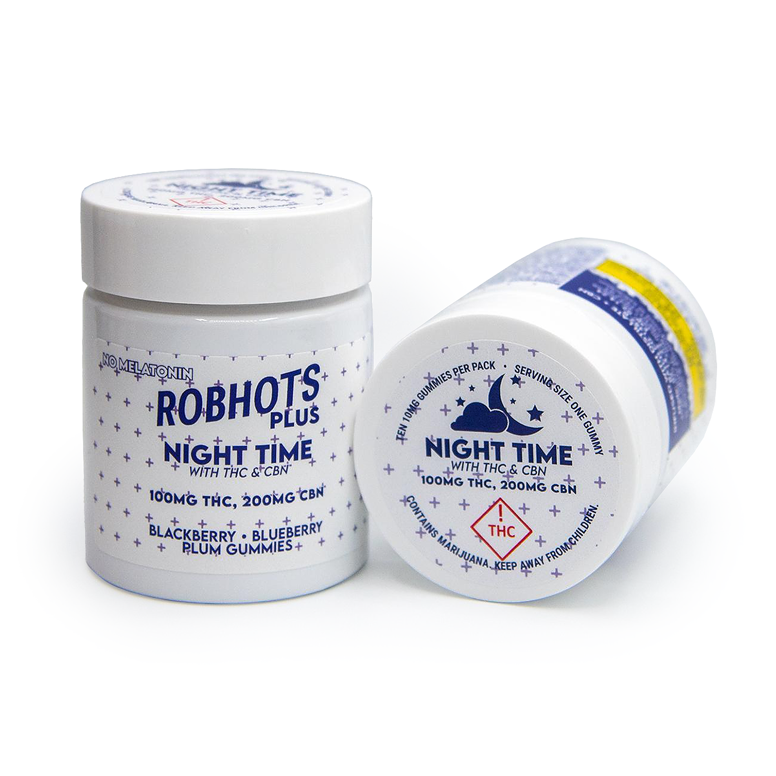 Robhots Edibles: ROBHOTS Plus Gummies | Multipack Night Time (THC & CBN ...