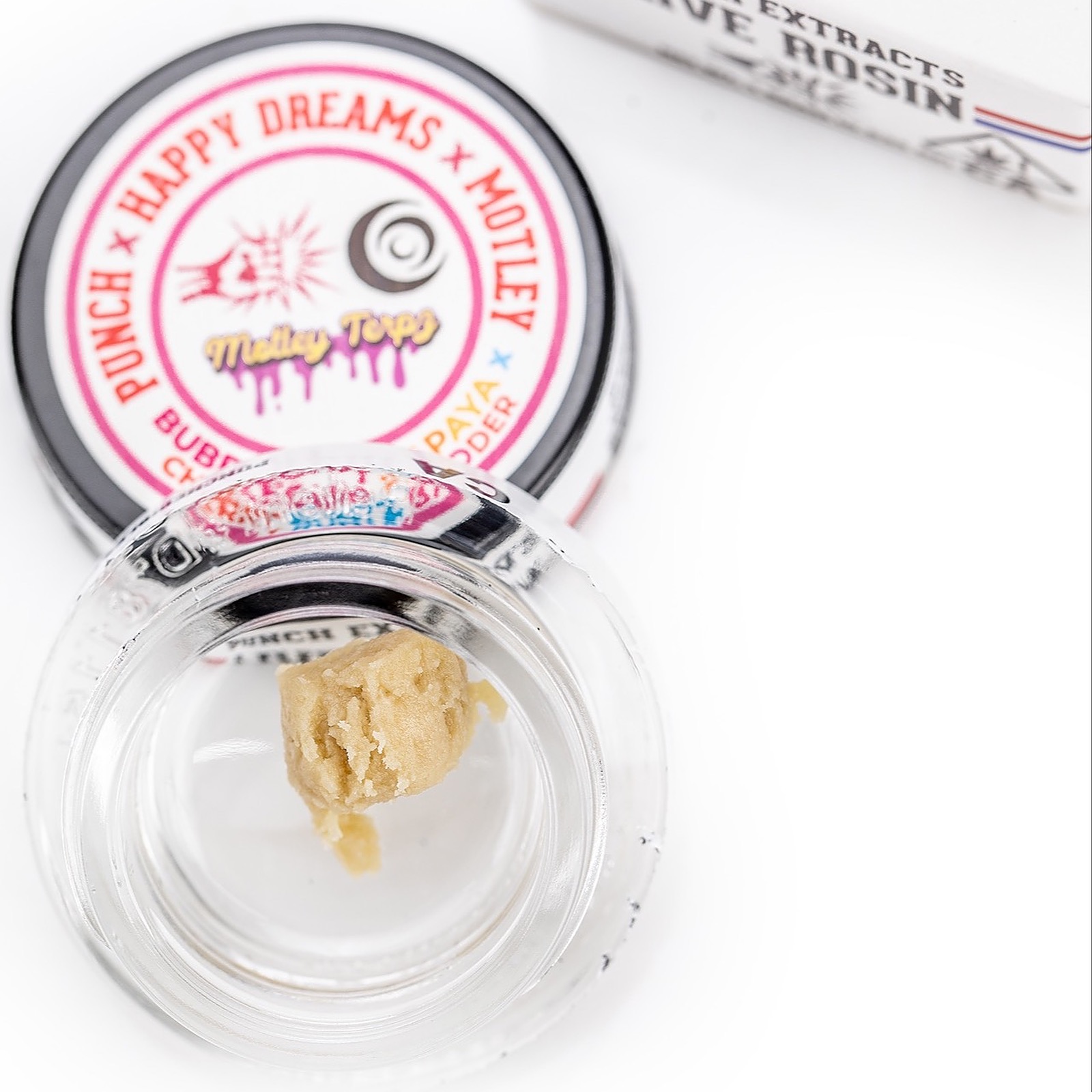 Punch: Bubblegum Papaya x Cherry Runtz Tier 4 Live Rosin Cold Cure Badder (1g) | Leafly