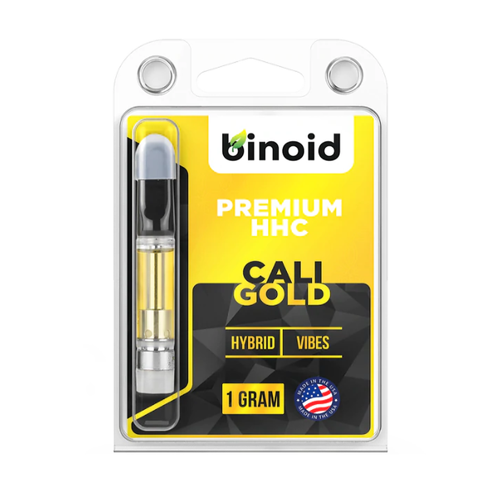 Binoid: HHC Vape Cartridge - Cali Gold | Leafly