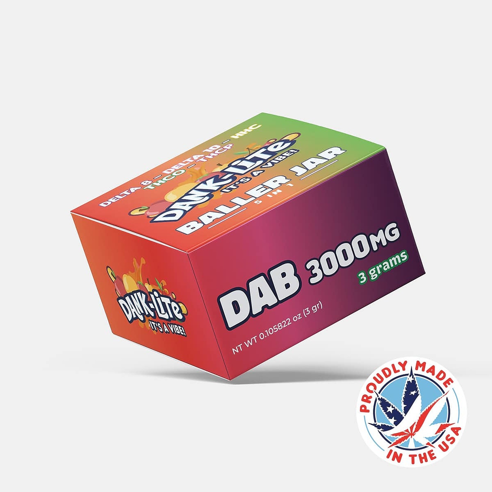 DankLite: Baller Jar Dab - Golden GOAT (Hybrid) | Leafly