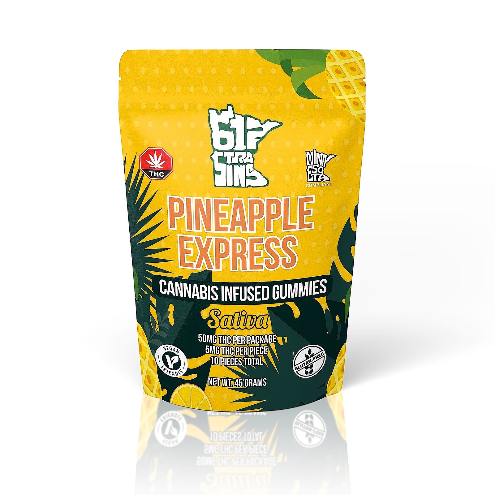 Simply Crafted: Pineapple Express THC-Infused Sativa Gummies | Leafly