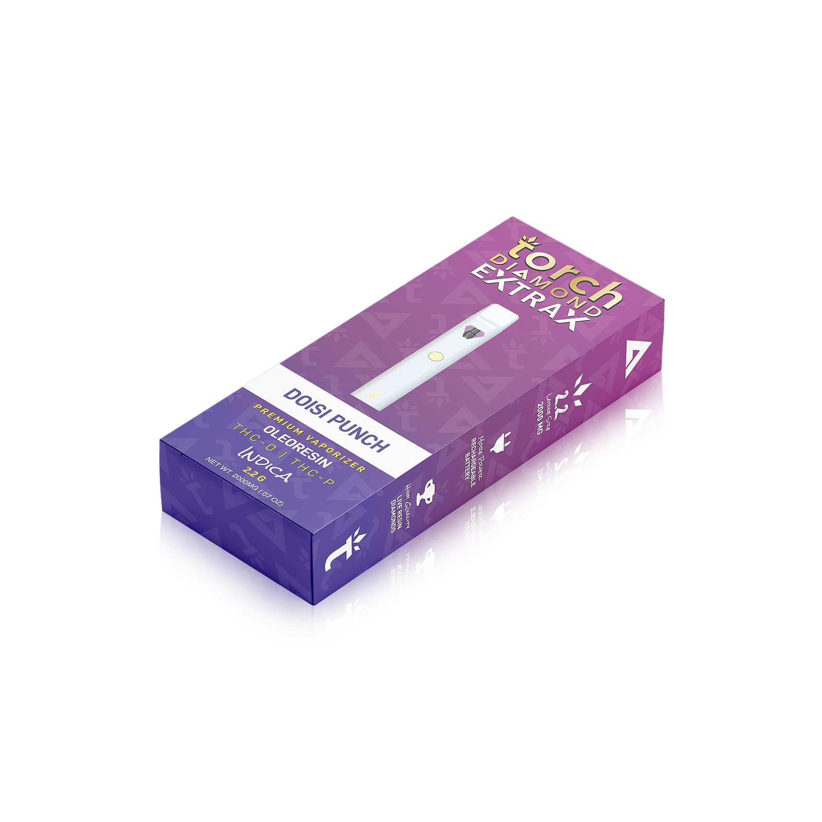 Delta Extrax: Dosi Punch Torch Diamond Extrax Disposable | Leafly