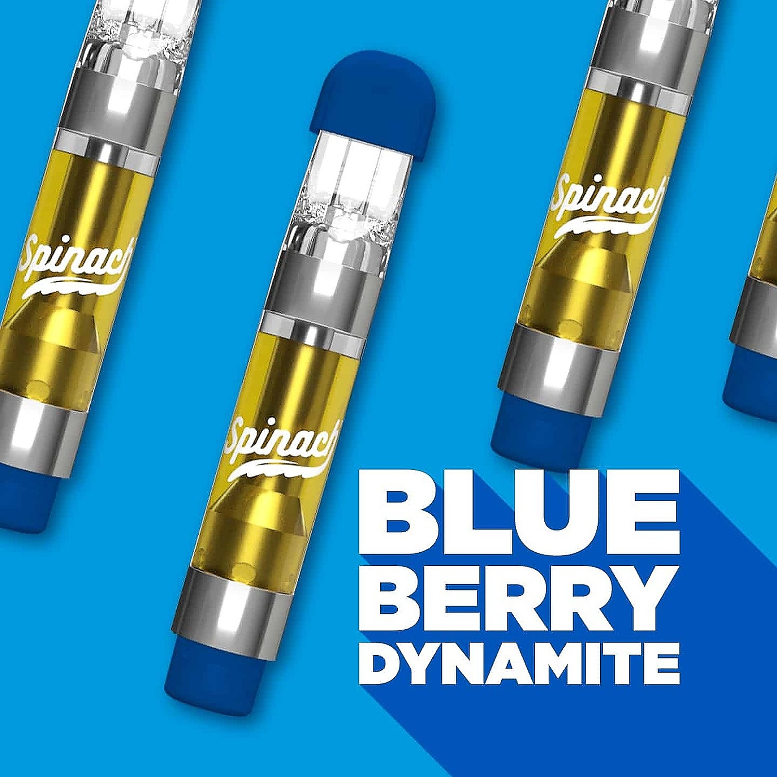 Spinach: Blueberry Dynamite Cartridge 1g | Leafly
