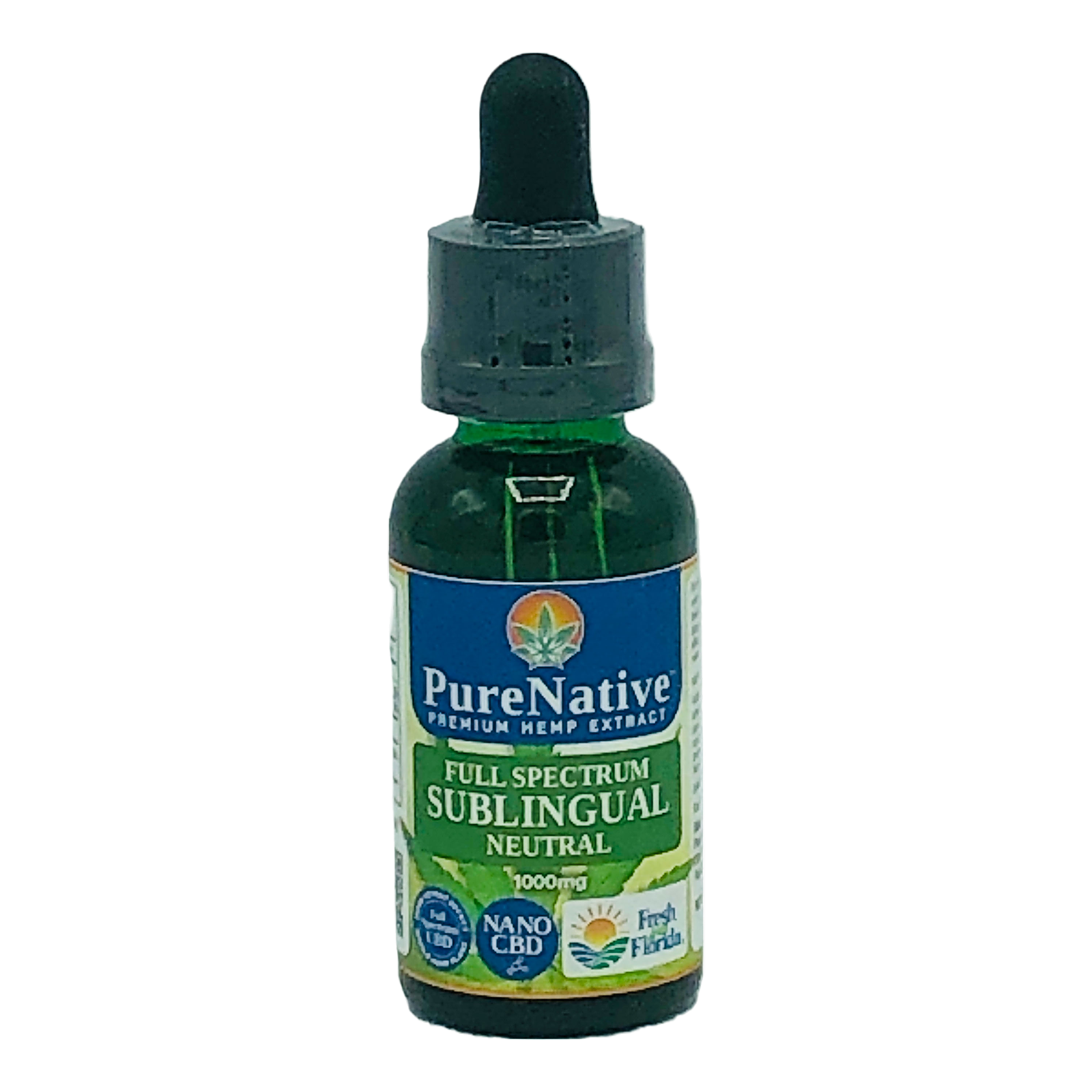 PureNative: Natural Sublingual Oil 1,000mg | Leafly