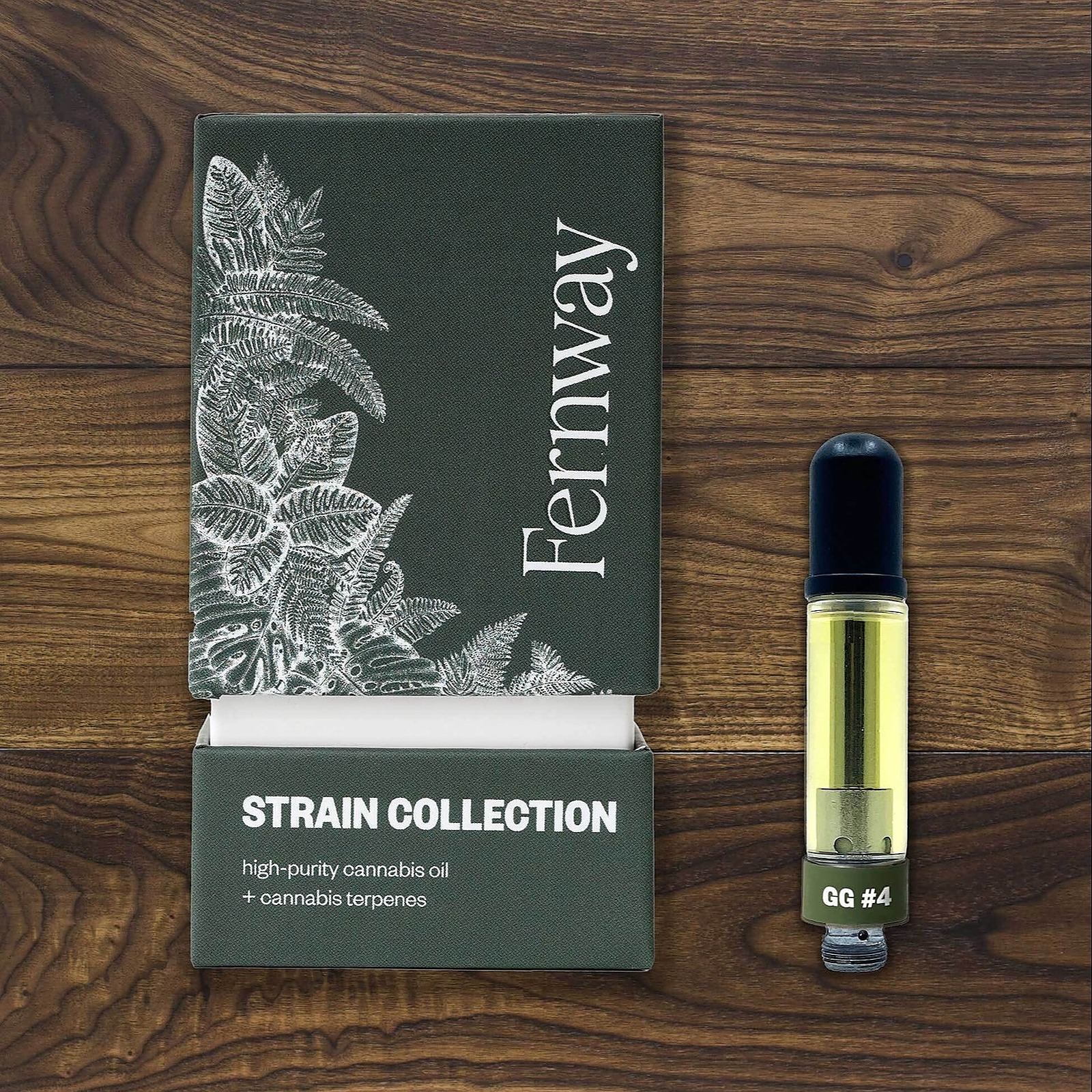 Fernway: Fernway Strain Collection - GG #4 - 1g Vape Cartridge (H) | Leafly