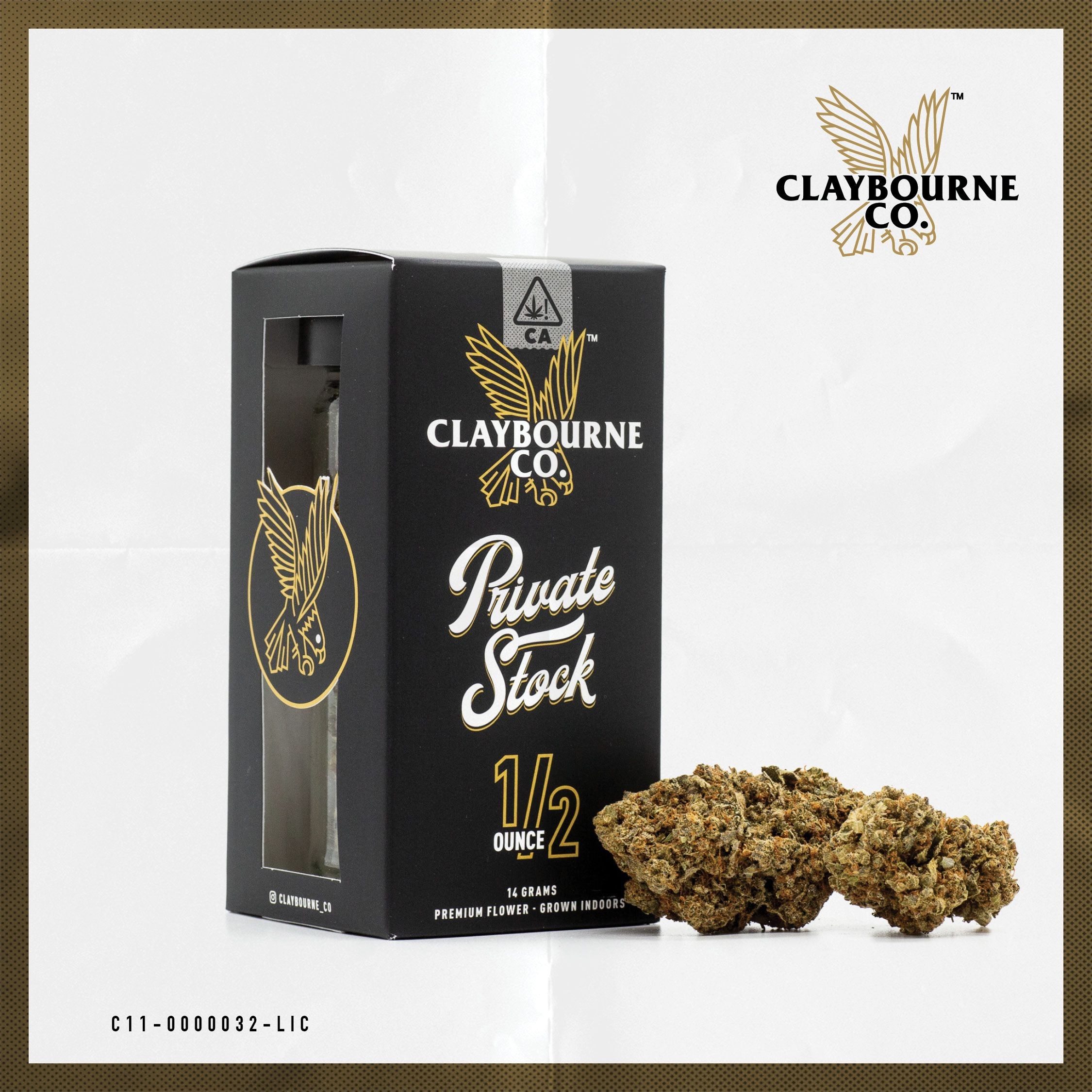Claybourne Co.: King Louis OG (14g) - Private Stock | Leafly