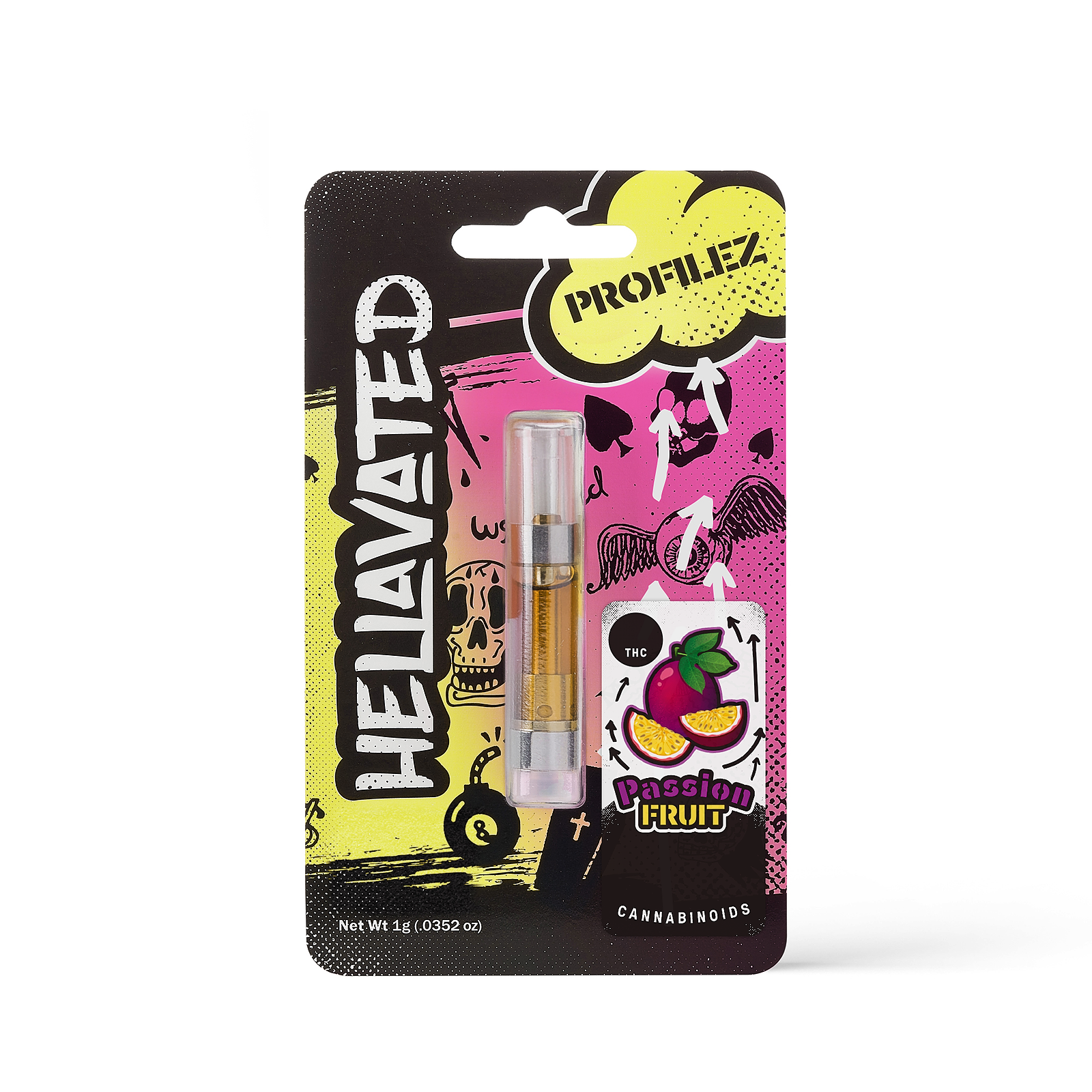 Hellavated: Passion Fruit Profilez Cartridge 1g | Leafly