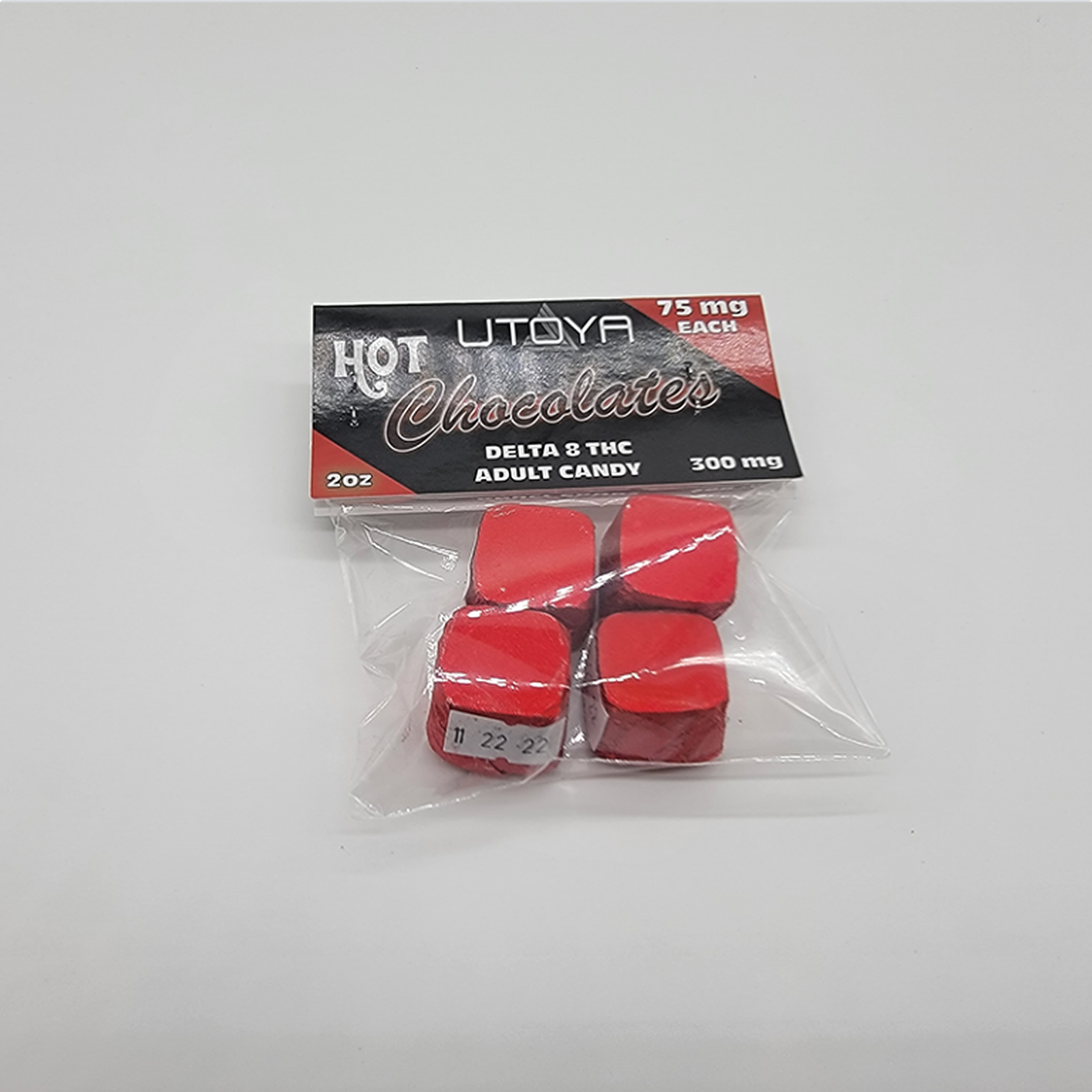 Utoya: Chocolate Squares – Delta 8 | Leafly