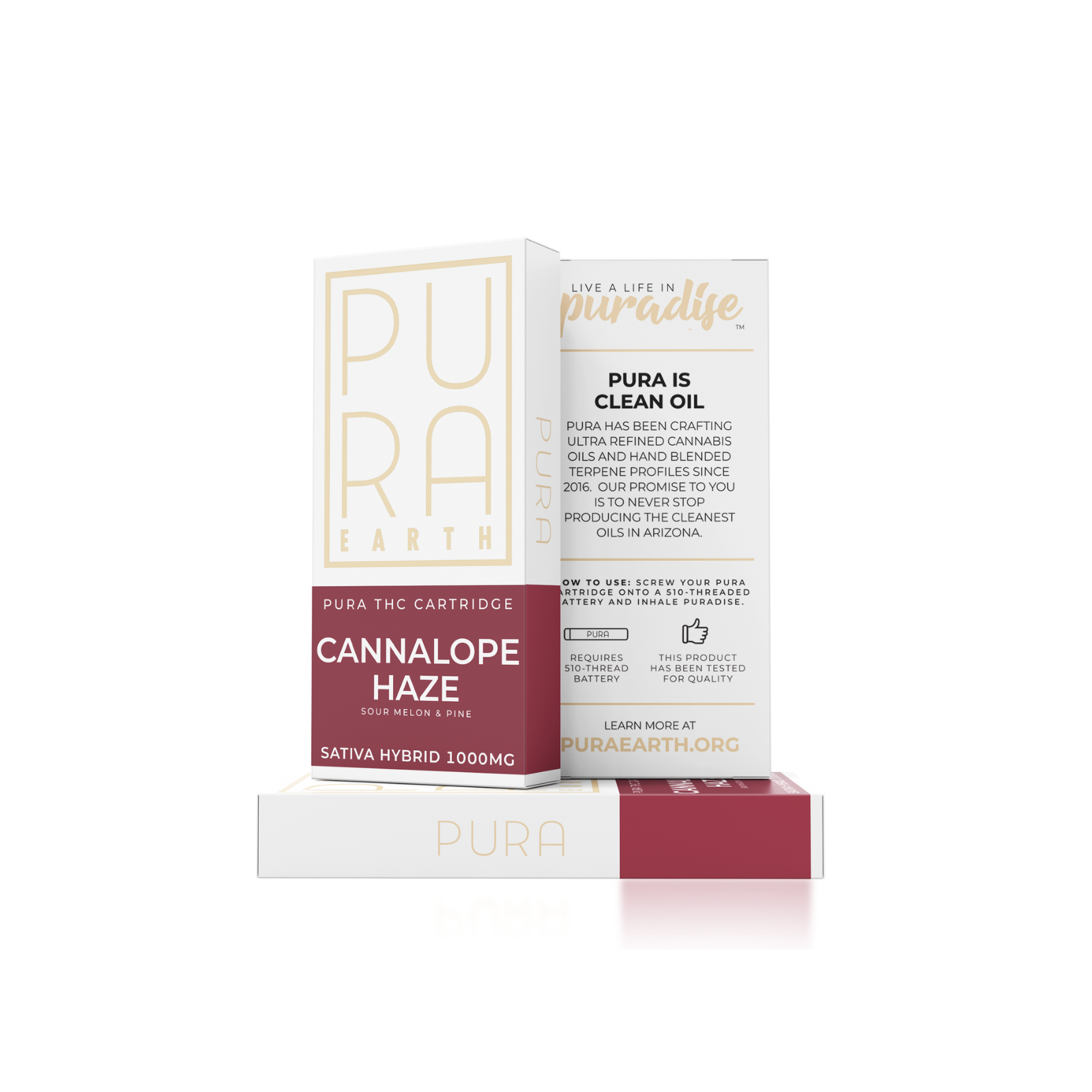 PURA Concentrates: 1g THC Vape | Cannalope Haze | Leafly