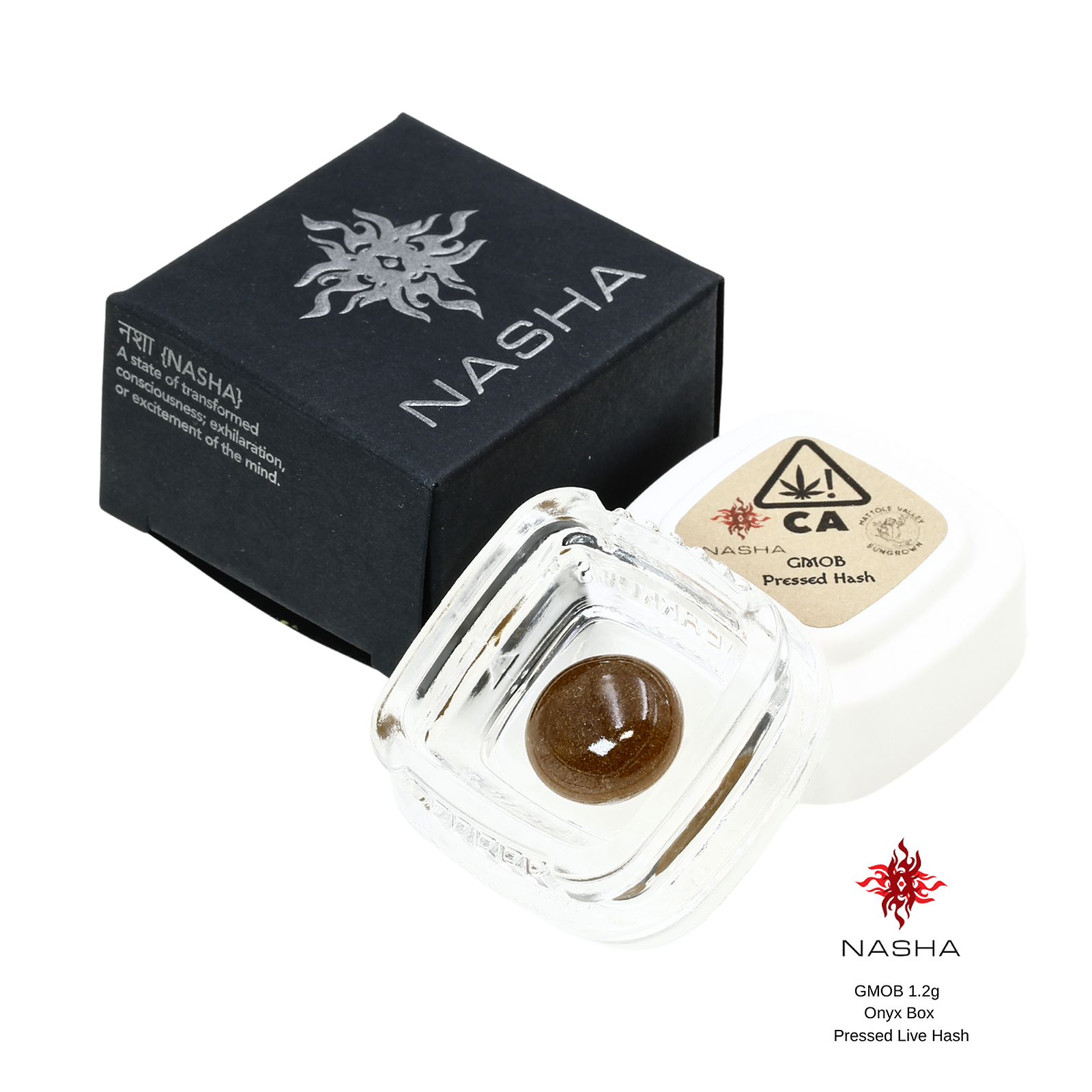 NASHA: G-MOB 1.2g Onyx Pressed Live Hash | Leafly