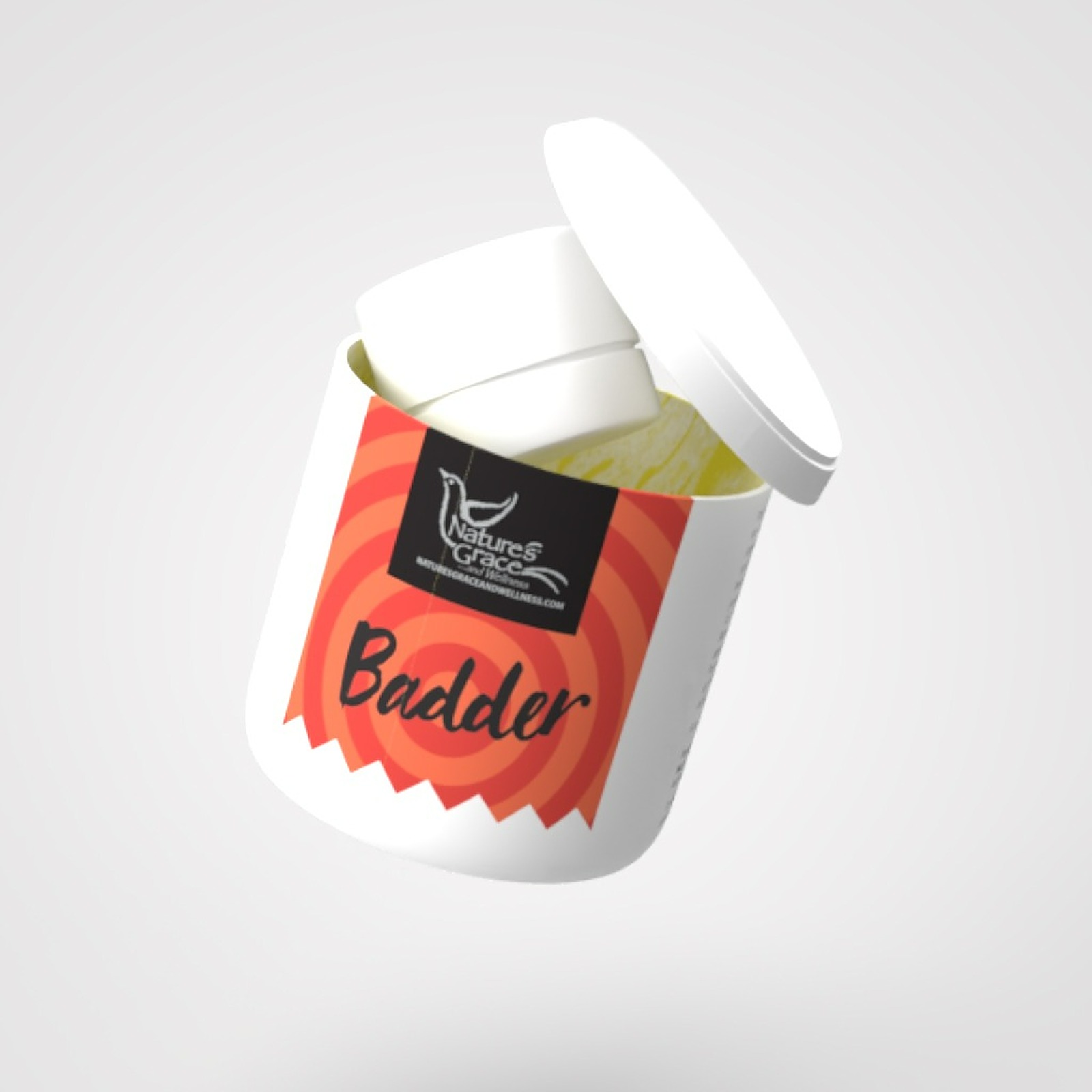 Nature's Grace and Wellness: White Wedding Badder .5g | Leafly