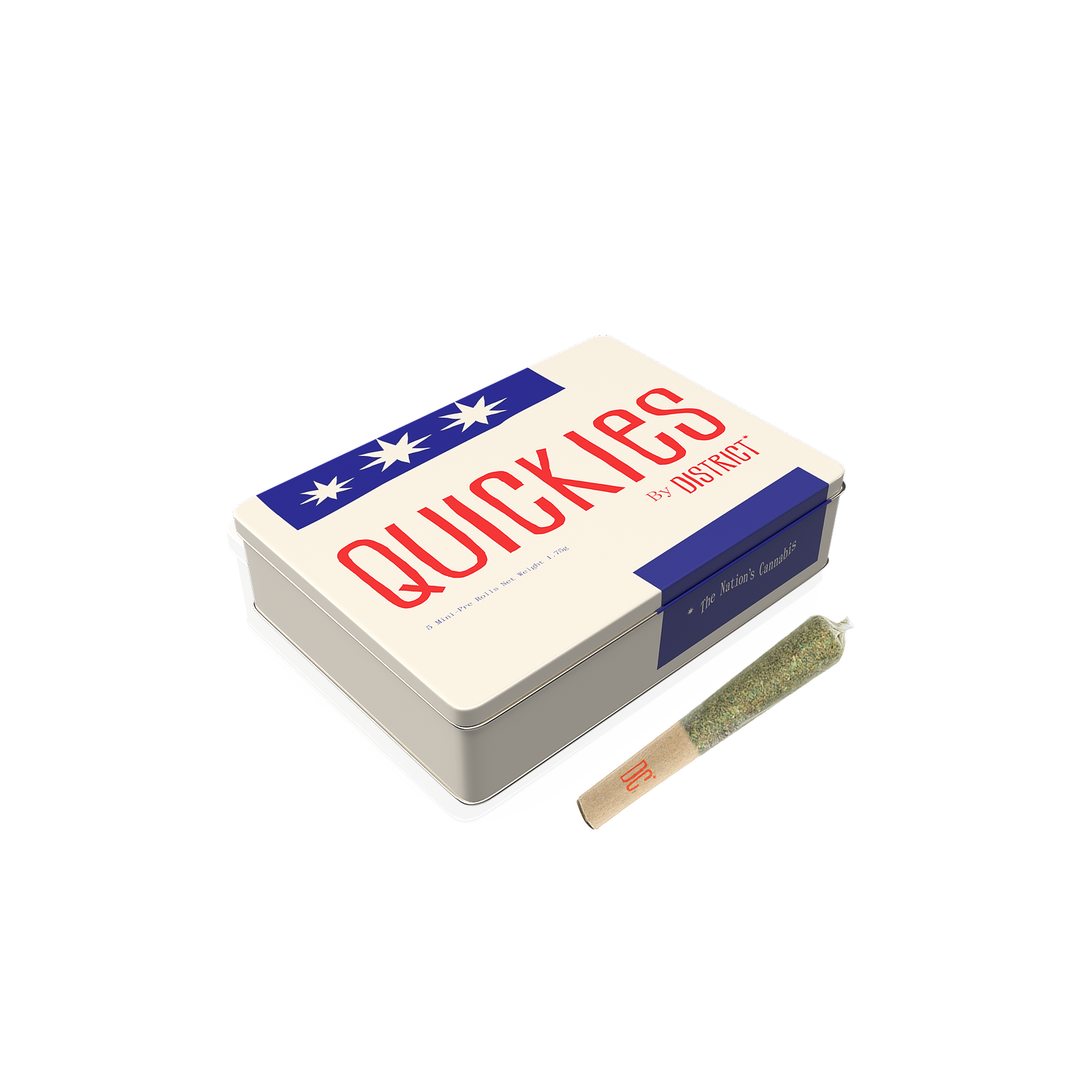 District Cannabis: Quickies | Spritzer | 0.35g mini joints 5pk | Leafly