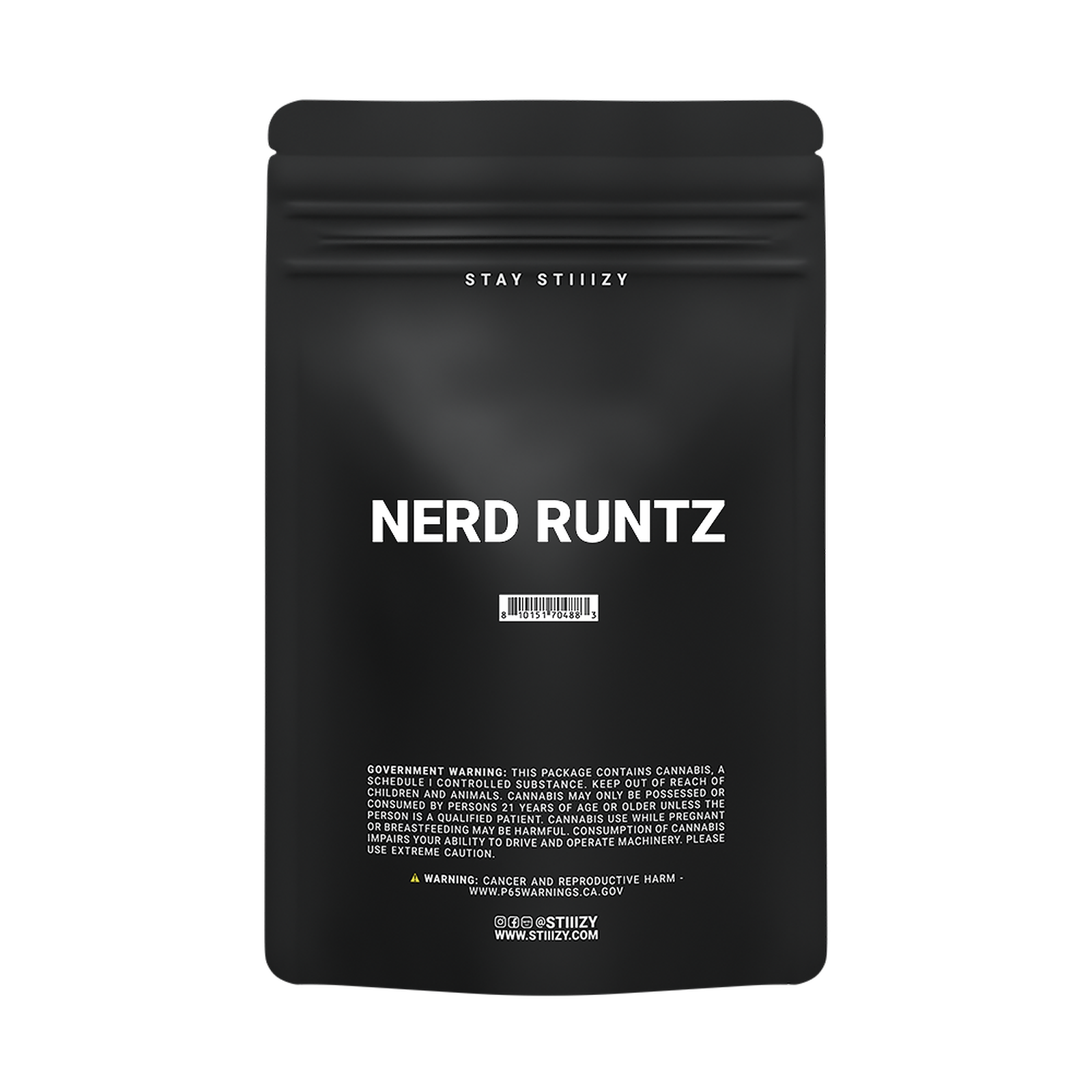 STIIIZY: NERD RUNTZ BLACK LABEL 7G | Leafly