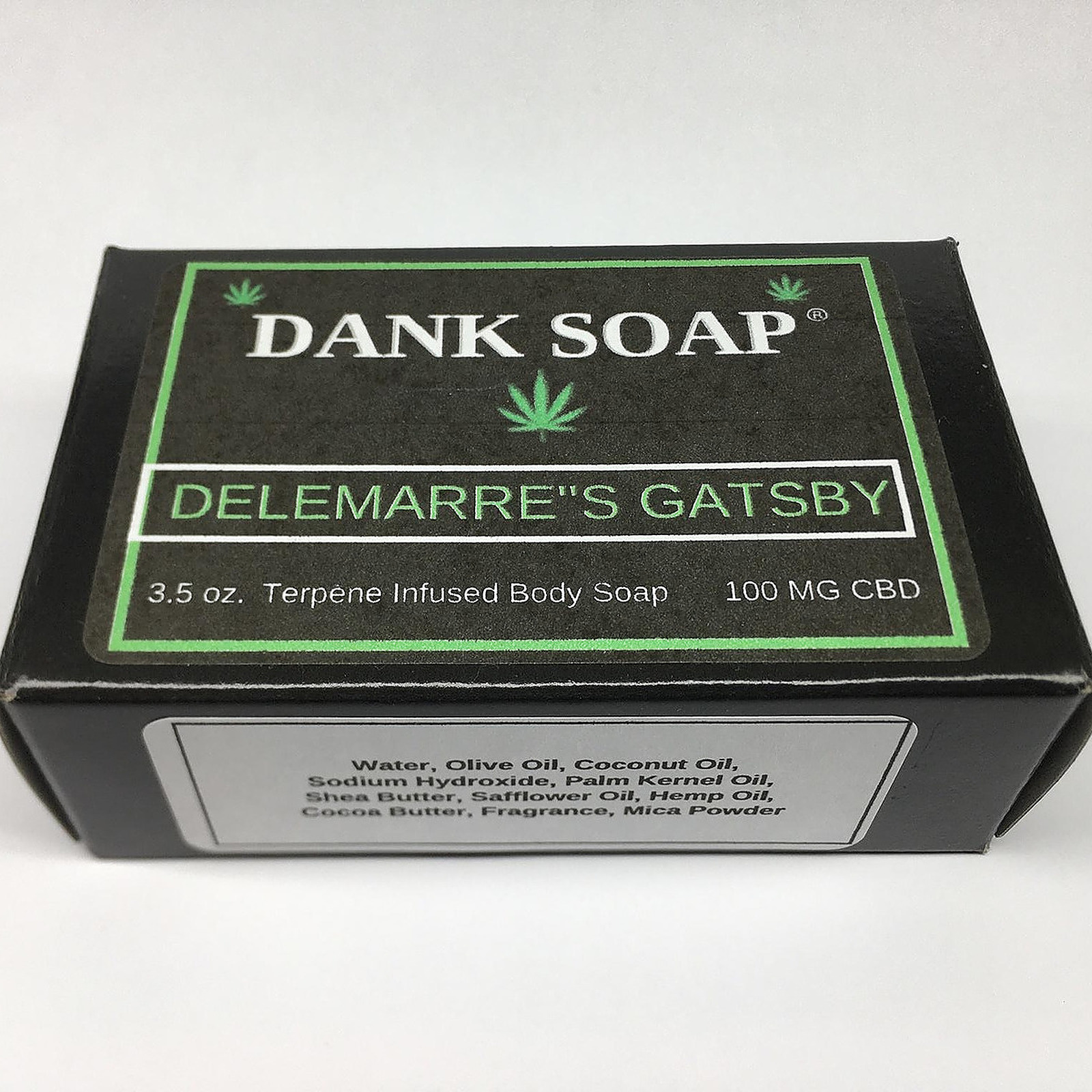 The Best Damn Buds: Dank Soap - Delemarre's Gatsby - 100mg CBD | Leafly