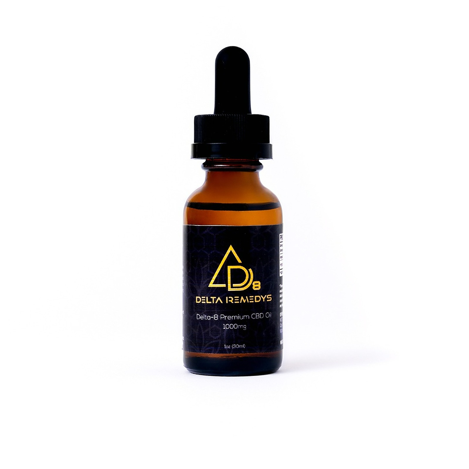 Delta Remedys 1000mg Premium Delta 8 Tincture Leafly