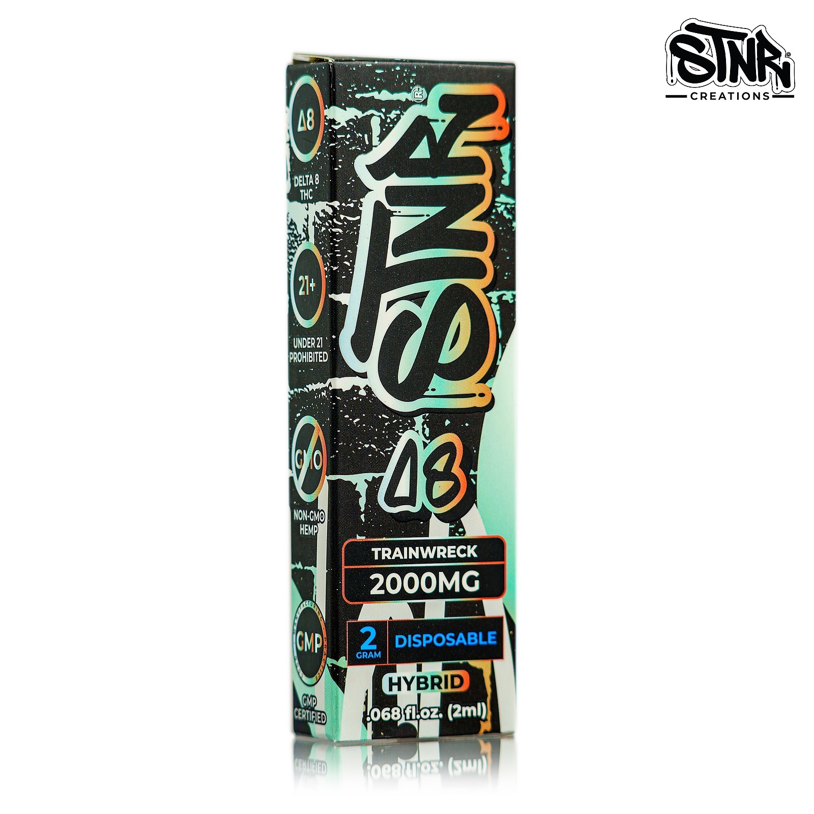STNR Creations: Trainwreck 2 Gram Disposable | Leafly