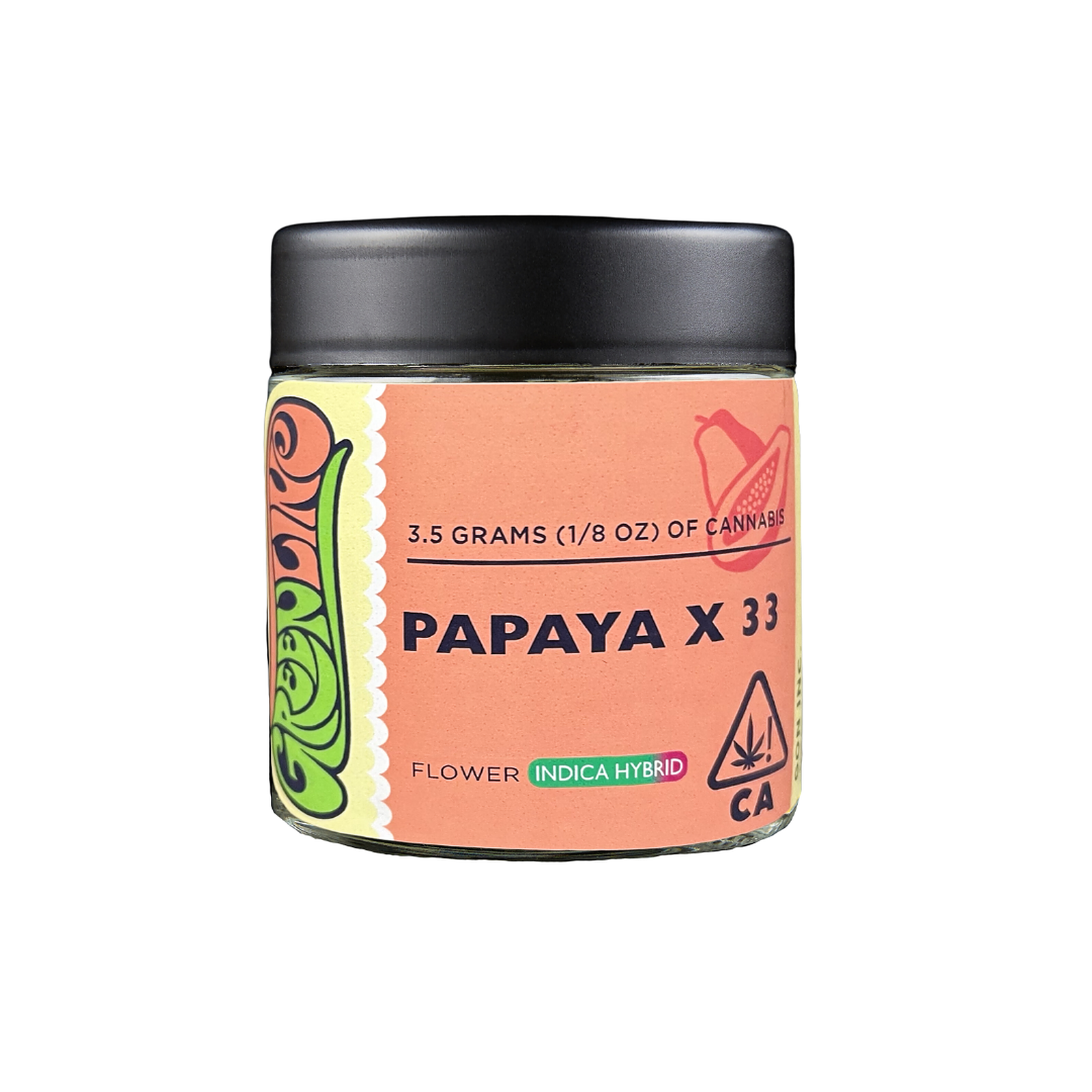 Greenline: Papaya X 33 | 1/8 | Leafly