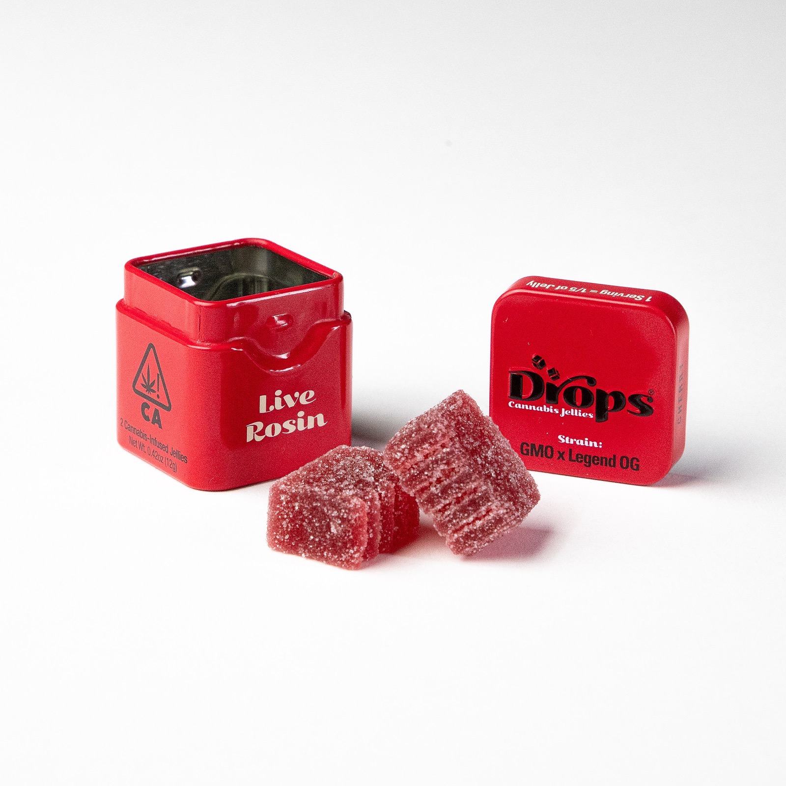Drops: Cherry Jelly 100mg THC | Single | Leafly