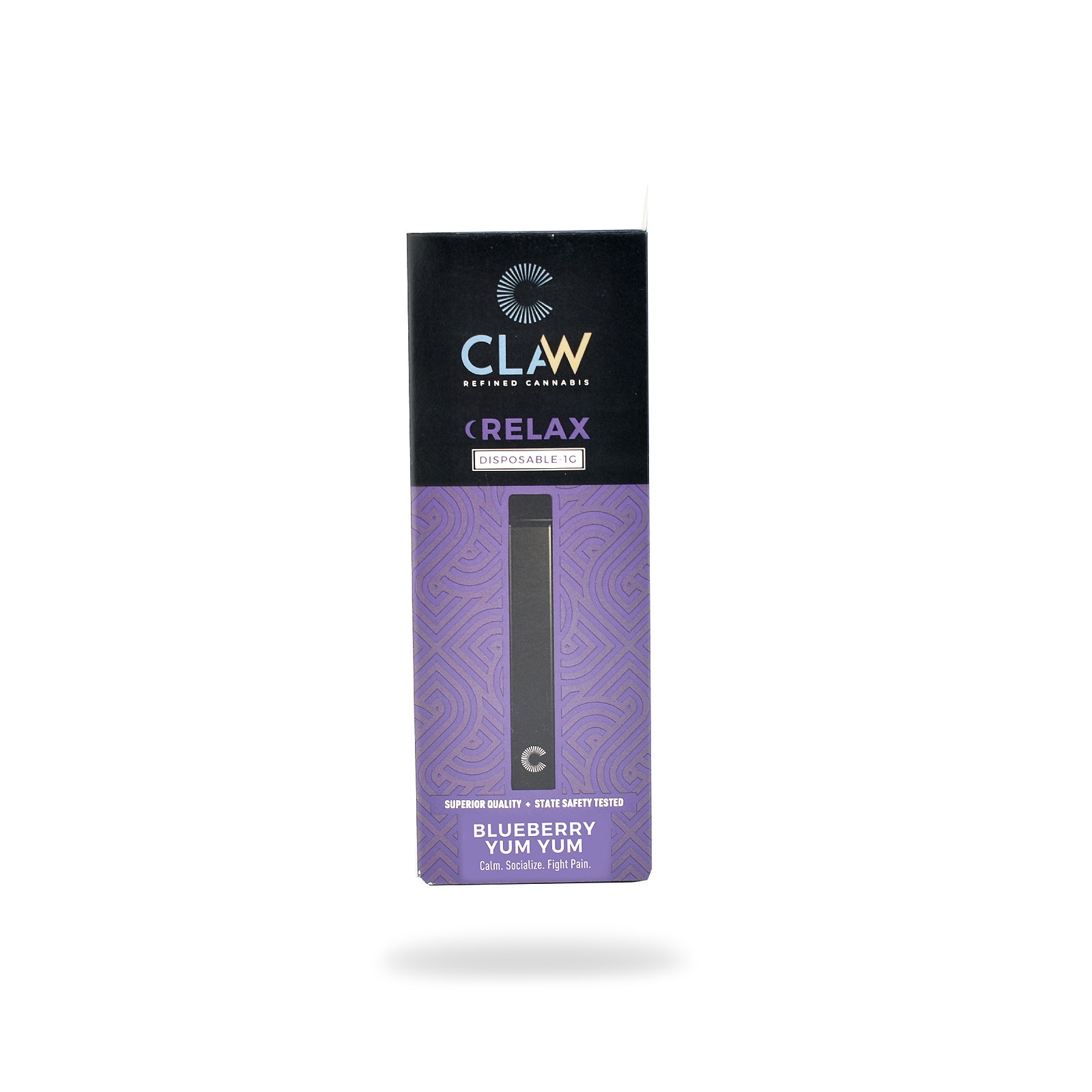 Claw Cannabis: Blueberry Yum Yum 1G Disposable Vape - Claw | Leafly