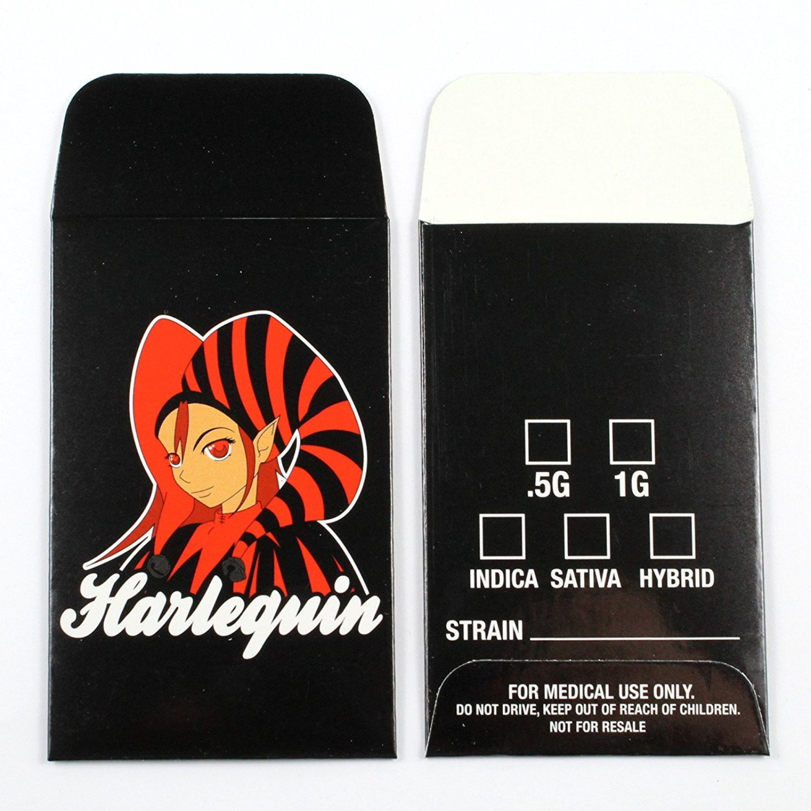 Shatter Labels: 25 HARLEQUIN Strain Concentrate Envelopes by Shatter ...