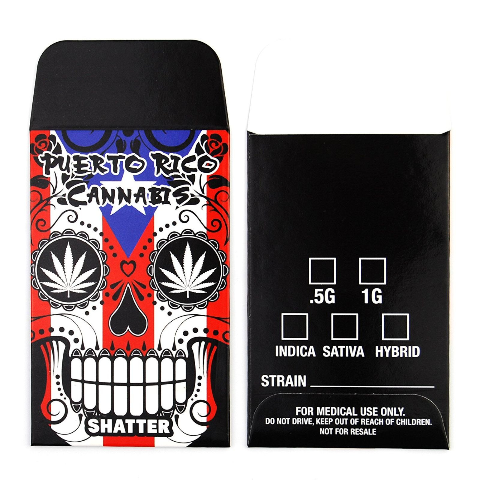 Shatter Labels: 25 Puerto Rico Cannabis Supply Shatter Labels ...