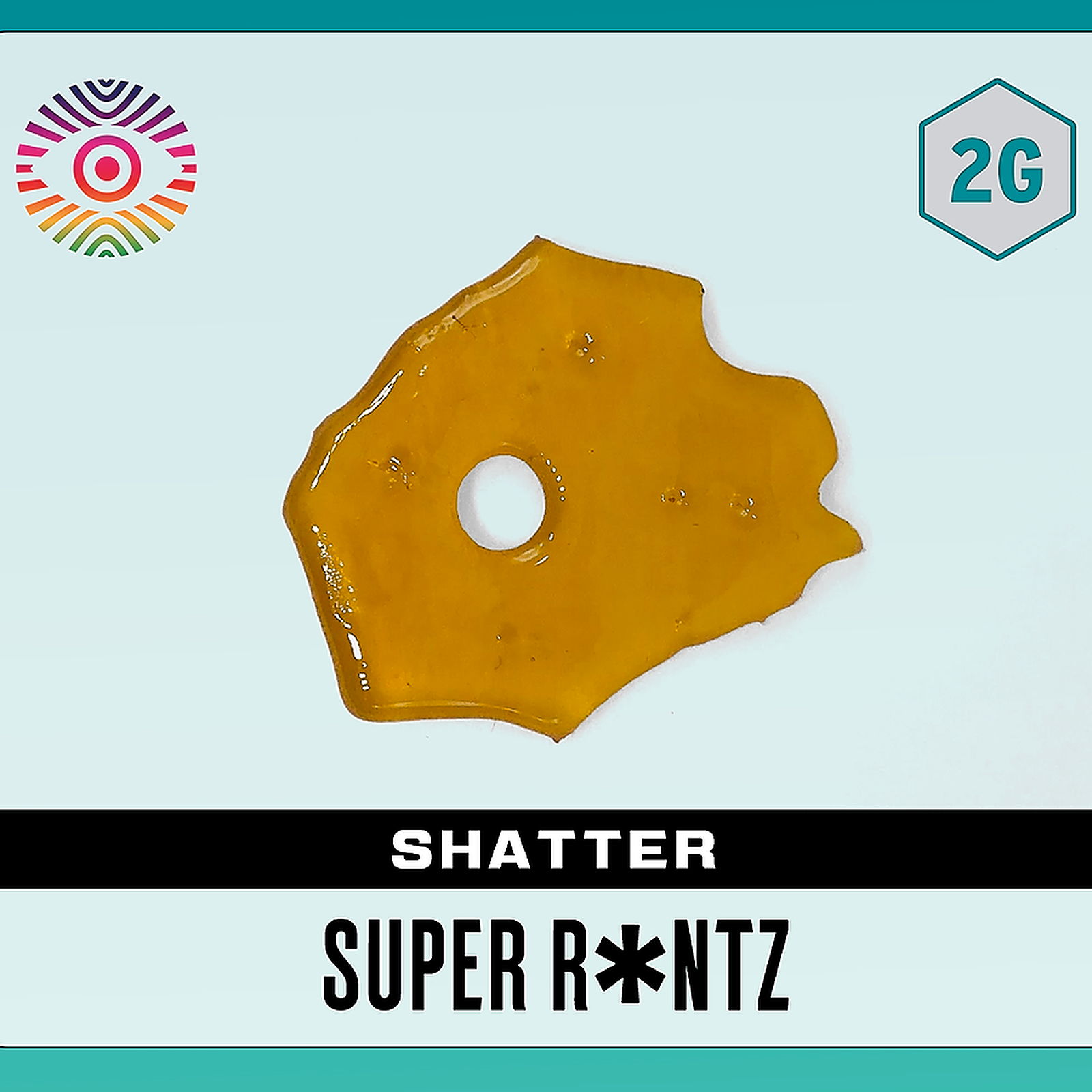 White Label Extracts: Super R*ntz Shatter 2 Gram | Leafly