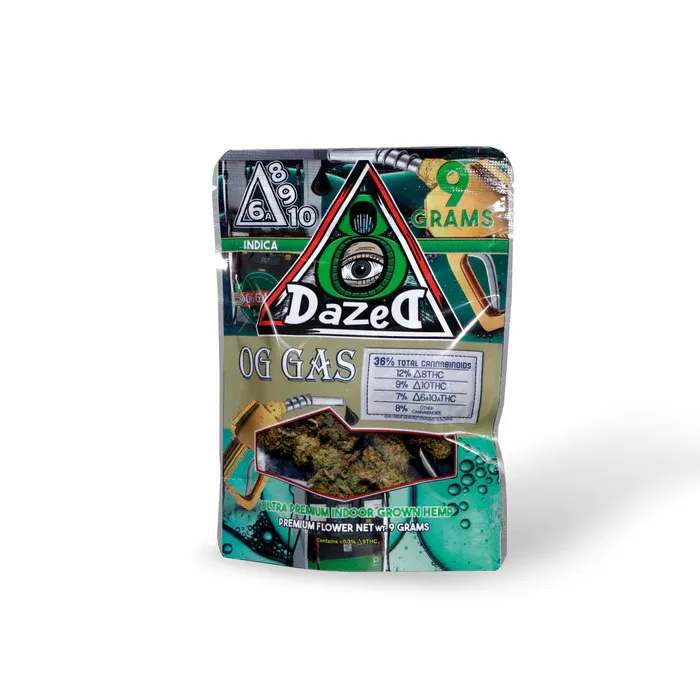 DazeD8: OG Gas Delta Blenz Flower [9G] | Leafly