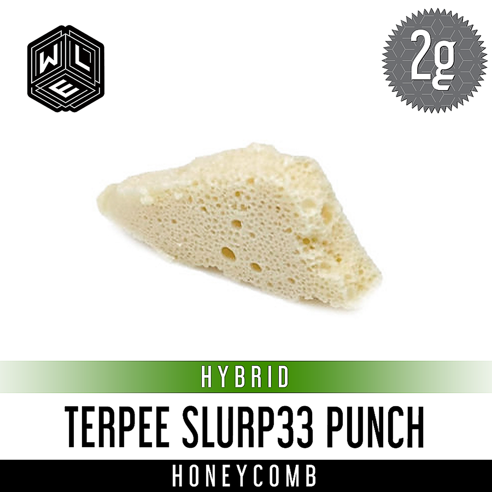White Label Extracts: Terpee Slurpee Punch Honeycomb 2 Gram | Leafly
