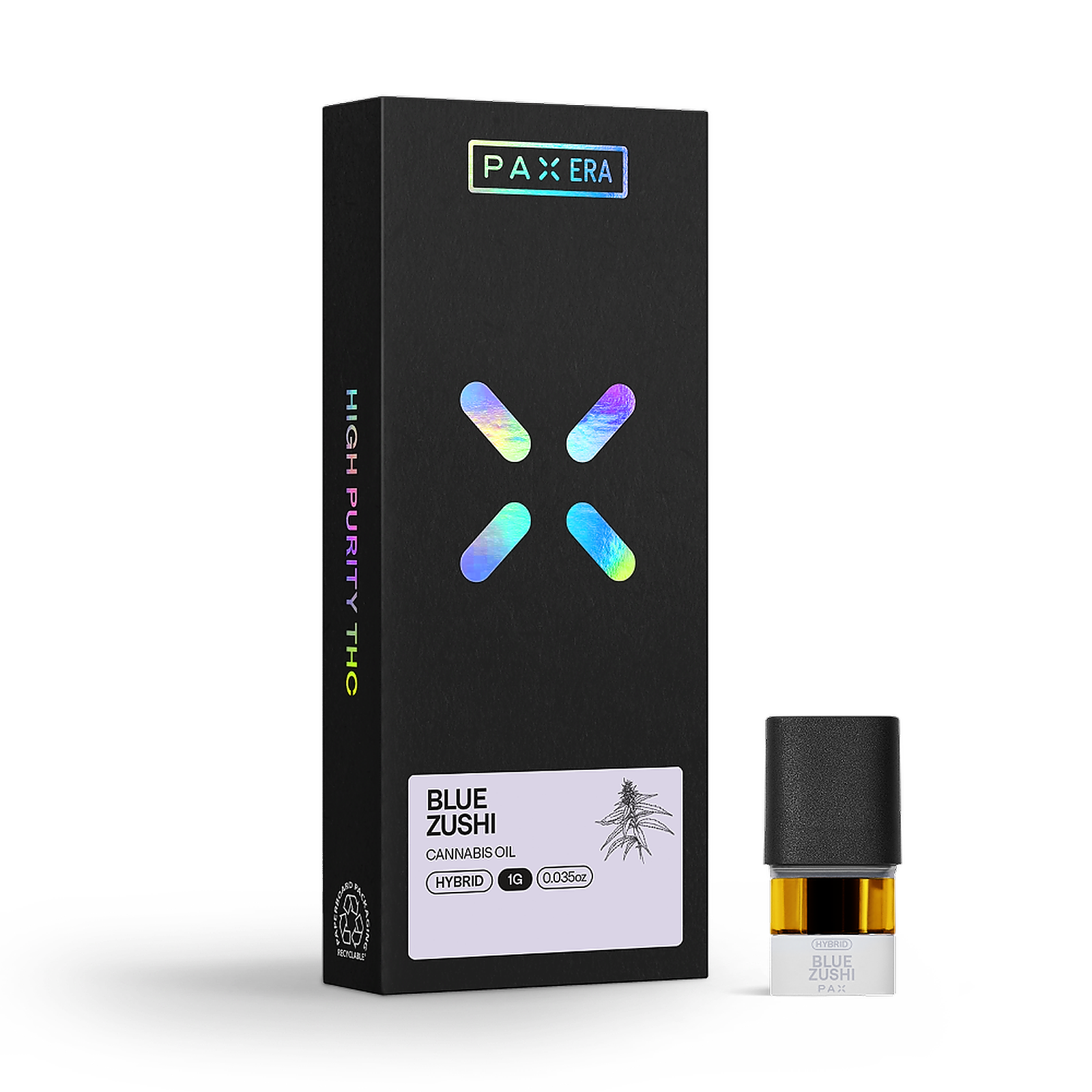 PAX®: PAX High Purity THC - Blue Zushi (H) - 1g Pod | Leafly