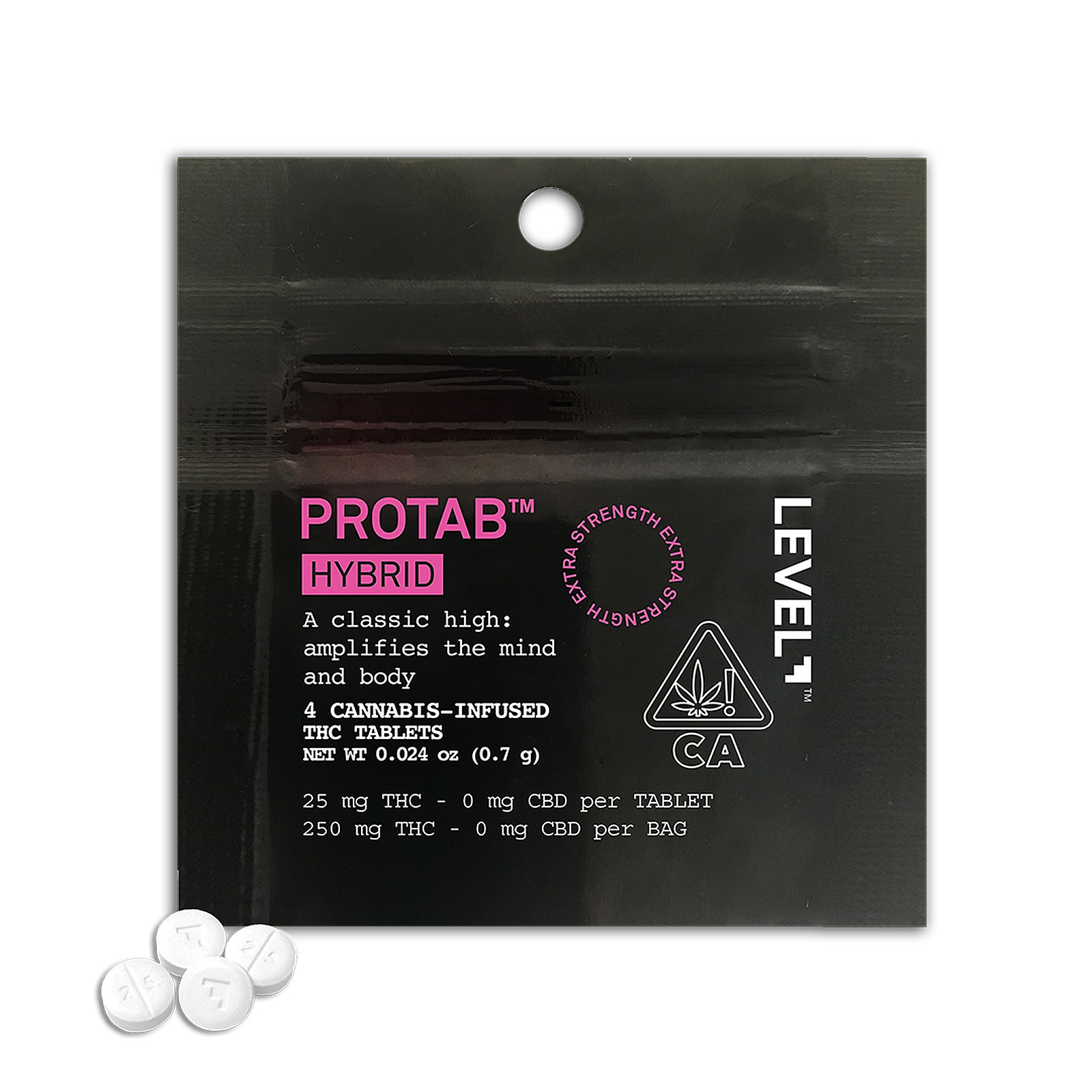 LEVEL: HYBRID PROTAB™ 4-Pack | Leafly