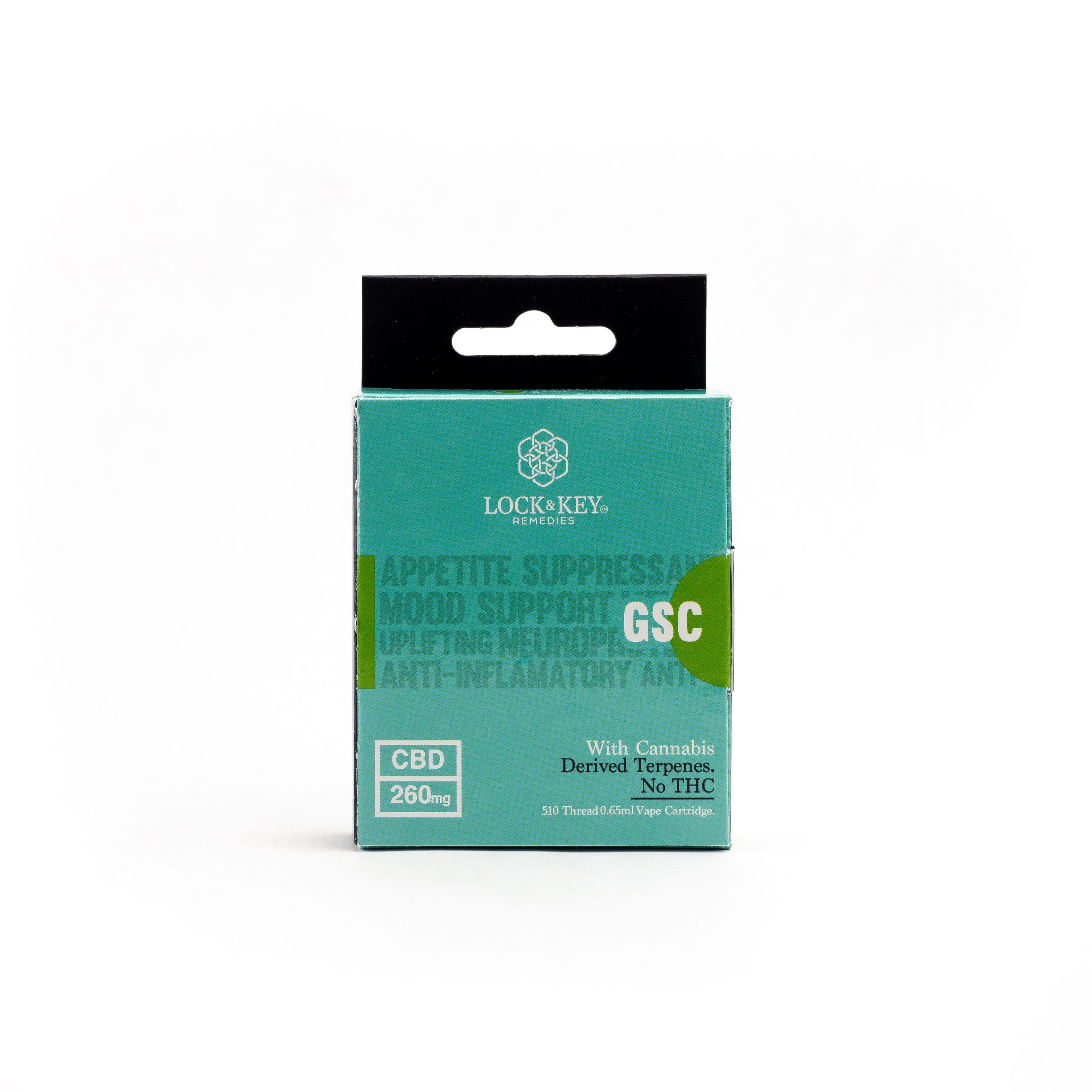 Lock and Key Remedies: GSC CBD Vape Cartridge | Leafly