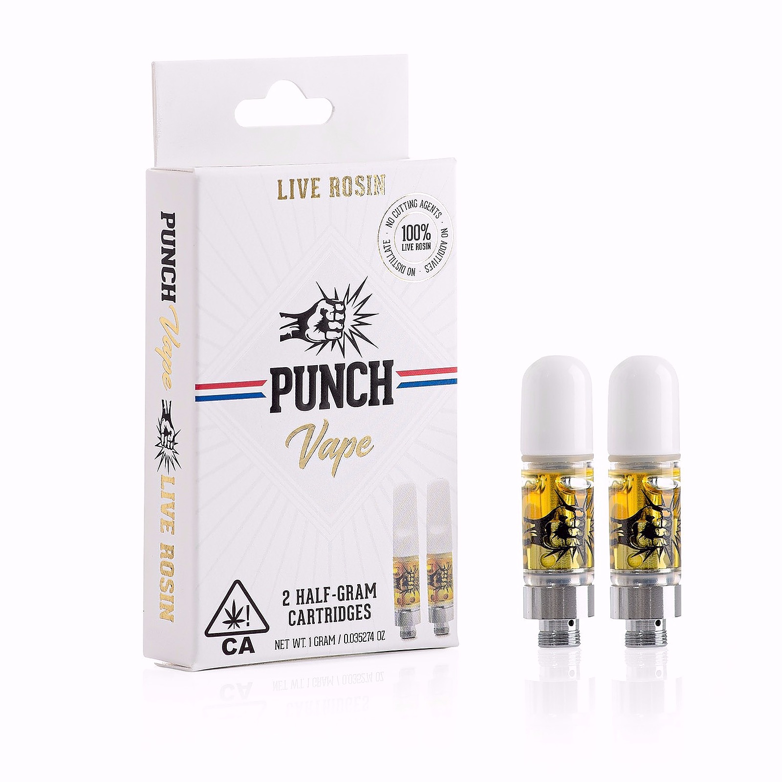 Punch: Peanut Butter Breath 510 Rosin Cart (1g) | Leafly