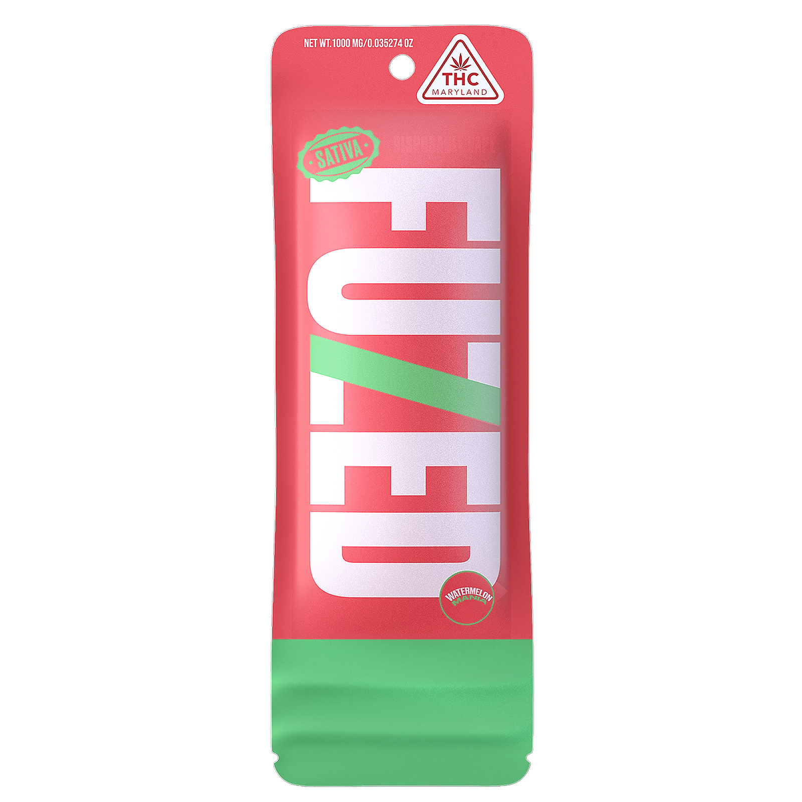 Curio Wellness: Fuzed: Watermelon Disposable Vape [1g] | Leafly