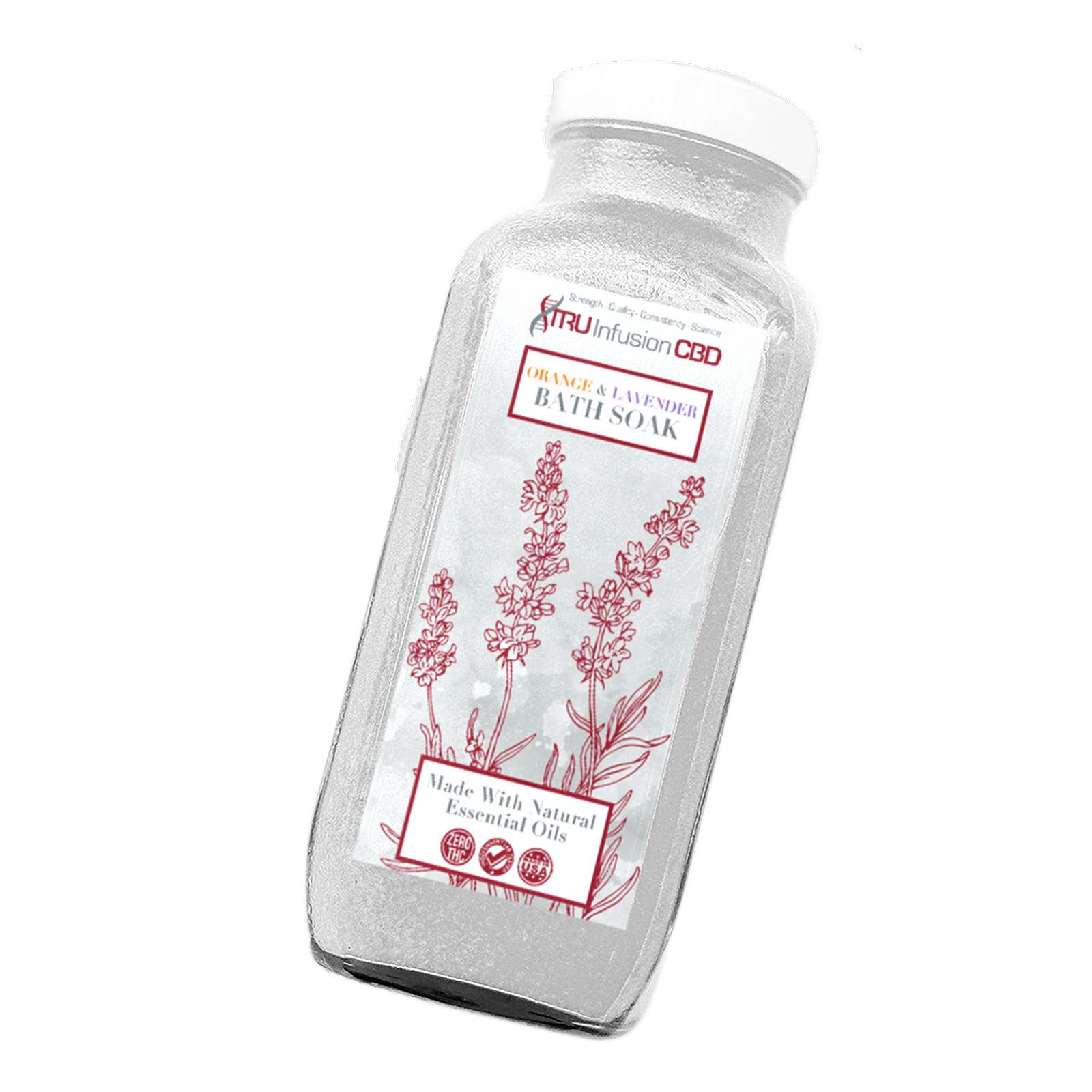 TRU Infusion: CBD Bath Salt 300mg | Leafly