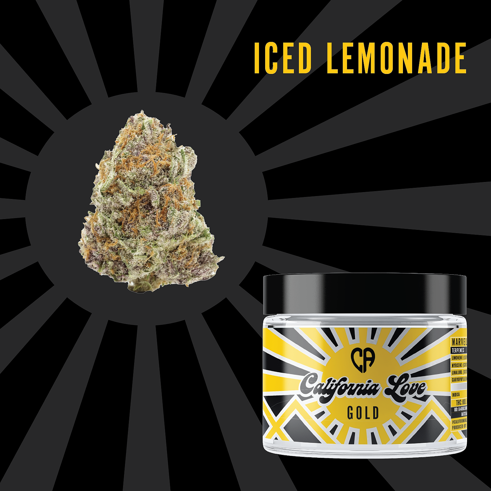 California Love: Gold | Iced Lemonade | 3.5g | Leafly