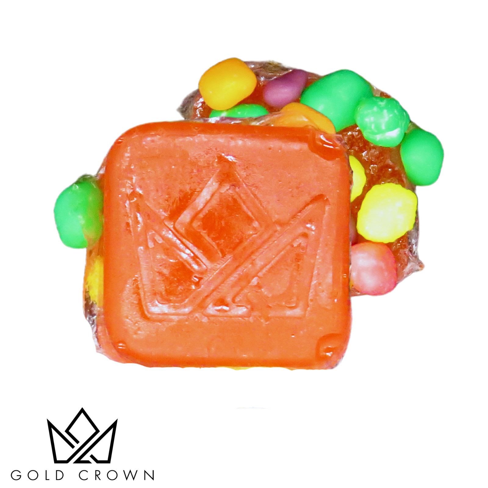 Gold Crown: Live Resin Gummies 25mg (200mg)- Strawberry Daiquiri | Leafly